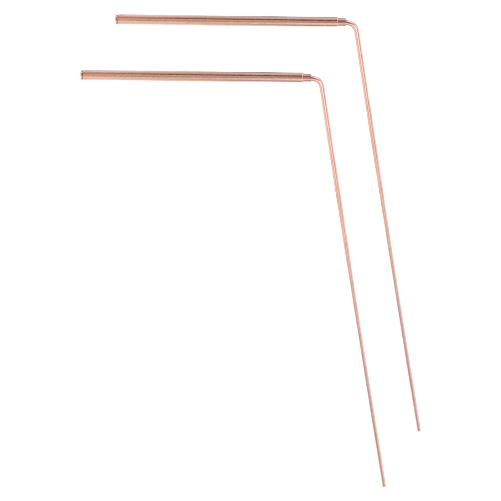 Hemoton Copper Dowsing Rods For Water Detection Portable Divining Rods ...