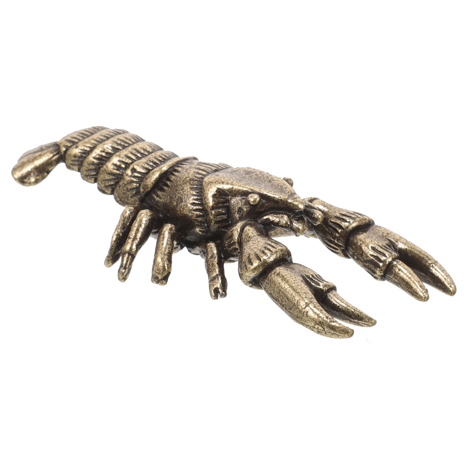 Hemoton Creative Lobster Figurine Alloy Statue Lobster Tabletop Lobster ...