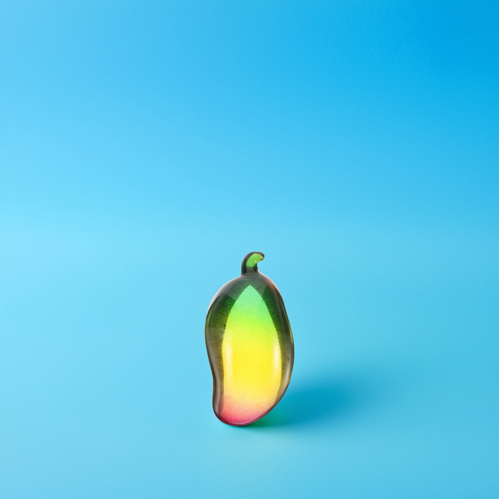 Hemoton Crystal Fruit Statues Cute Small Crystal Figurines Mango Decor ...