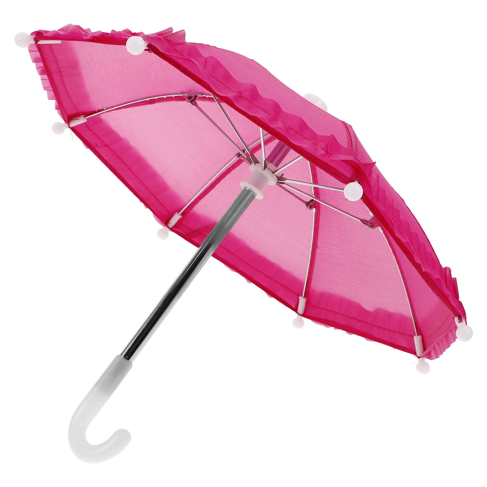 Hemoton Miniature Cute Umbrella for 18 Inch Dolls, Tiny Parasol Doll ...