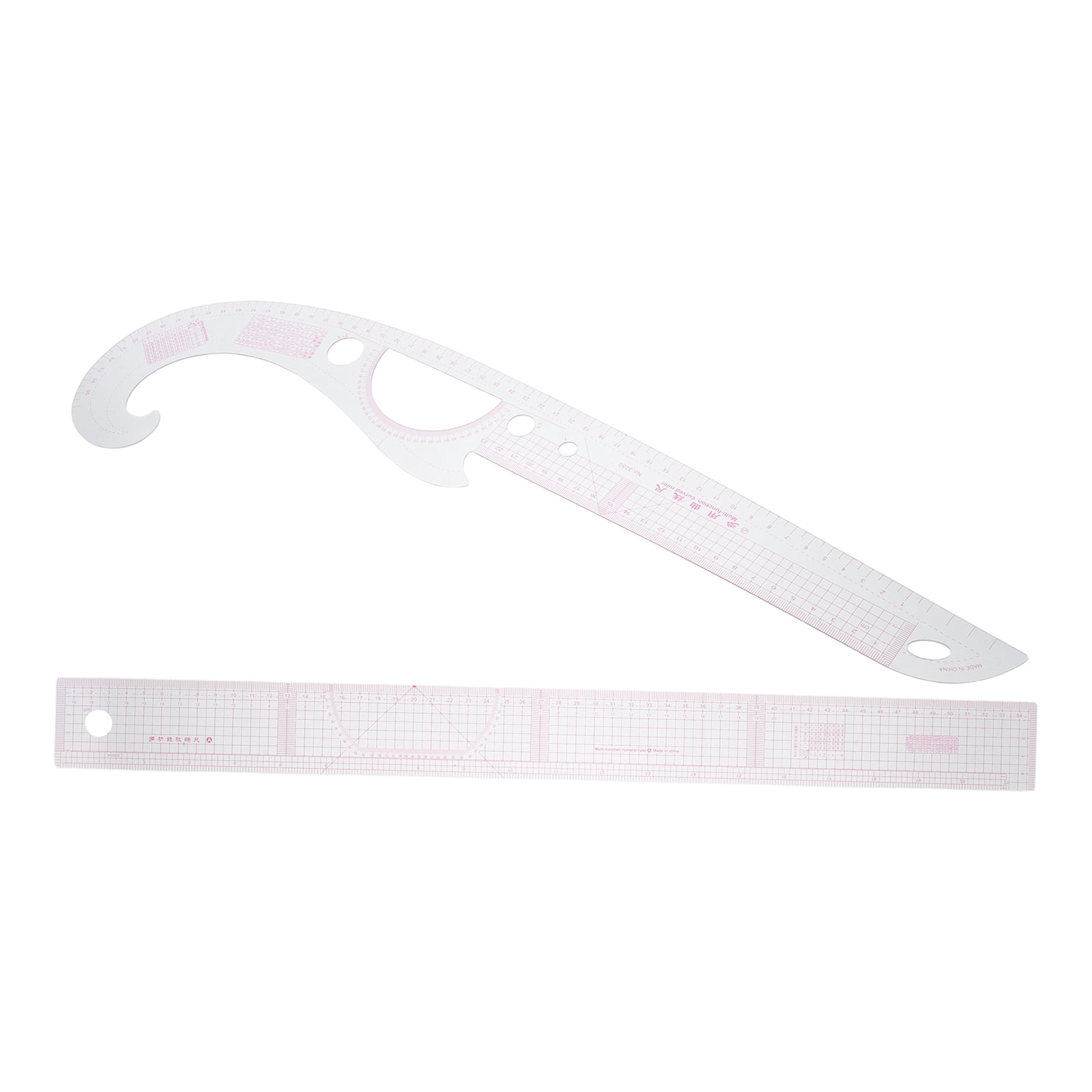 Hemoton Cutting Pattern Ruler Tool French Curve for Making Transparent ...