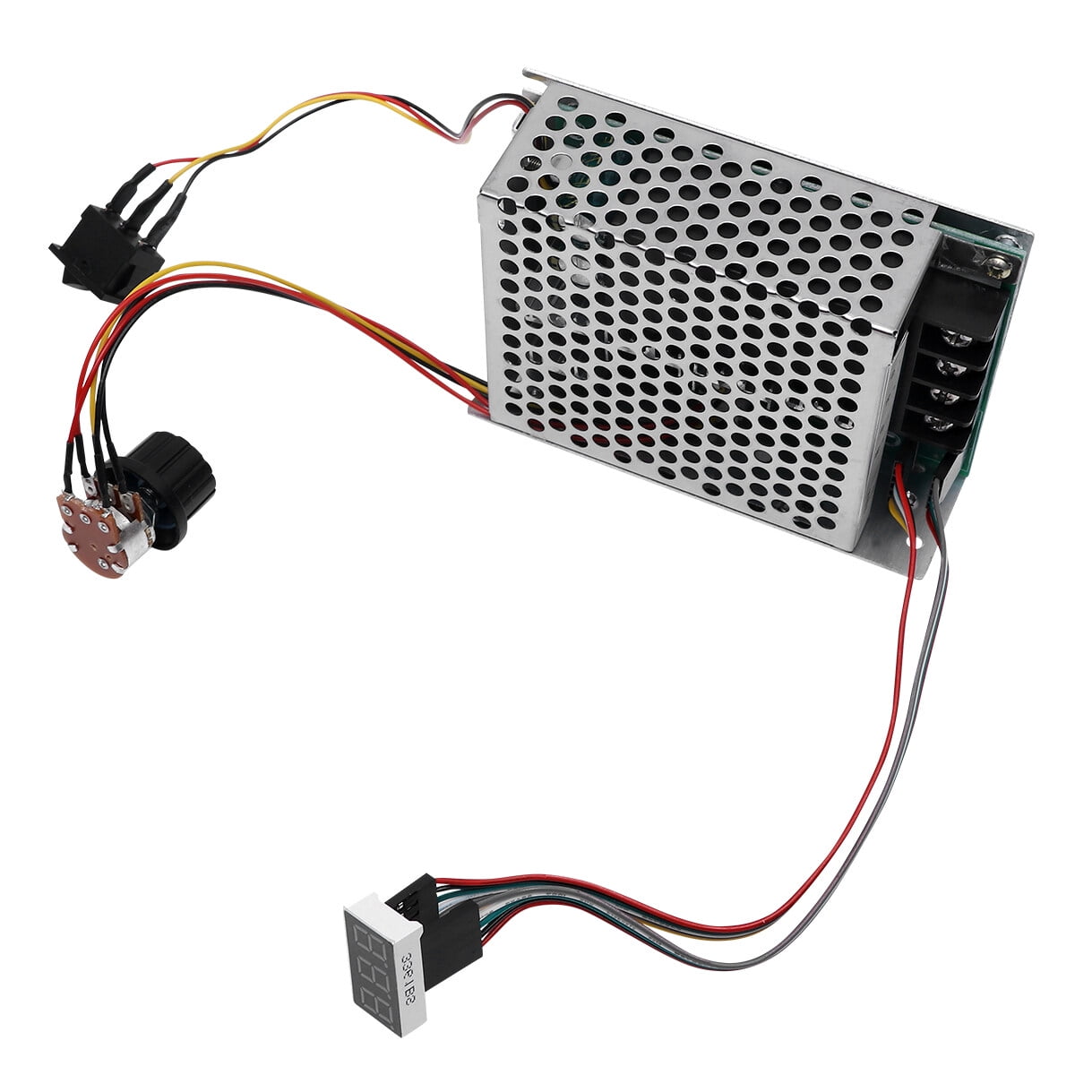 Hemoton DC Motor Controller Adjustable Electric Scooter Throttle Cars ...