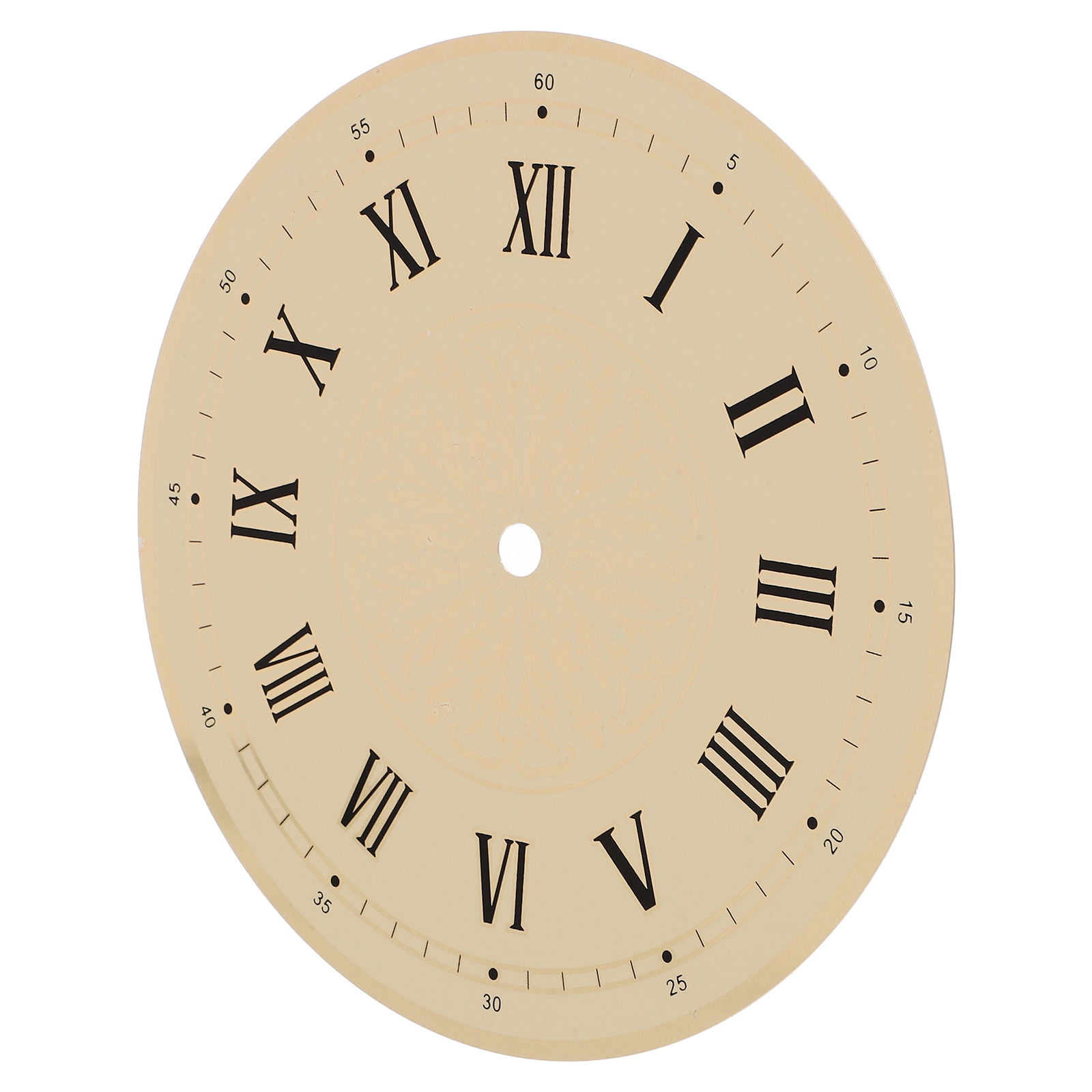 Hemoton DIY Clock Dial Replacement Round Dial for Clock Making ...