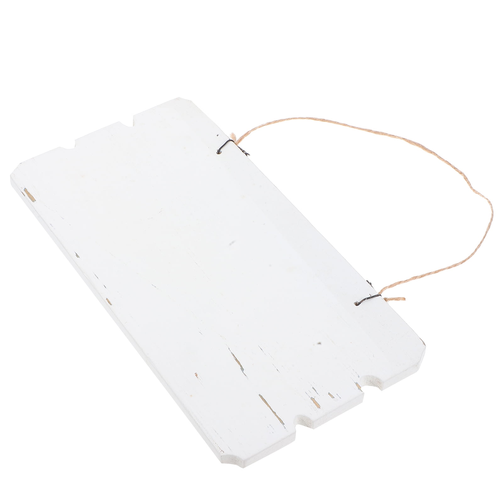 DEEPCRAFF Blank Wooden Signs For Crafts White Solid Wood 1Set Diy ...