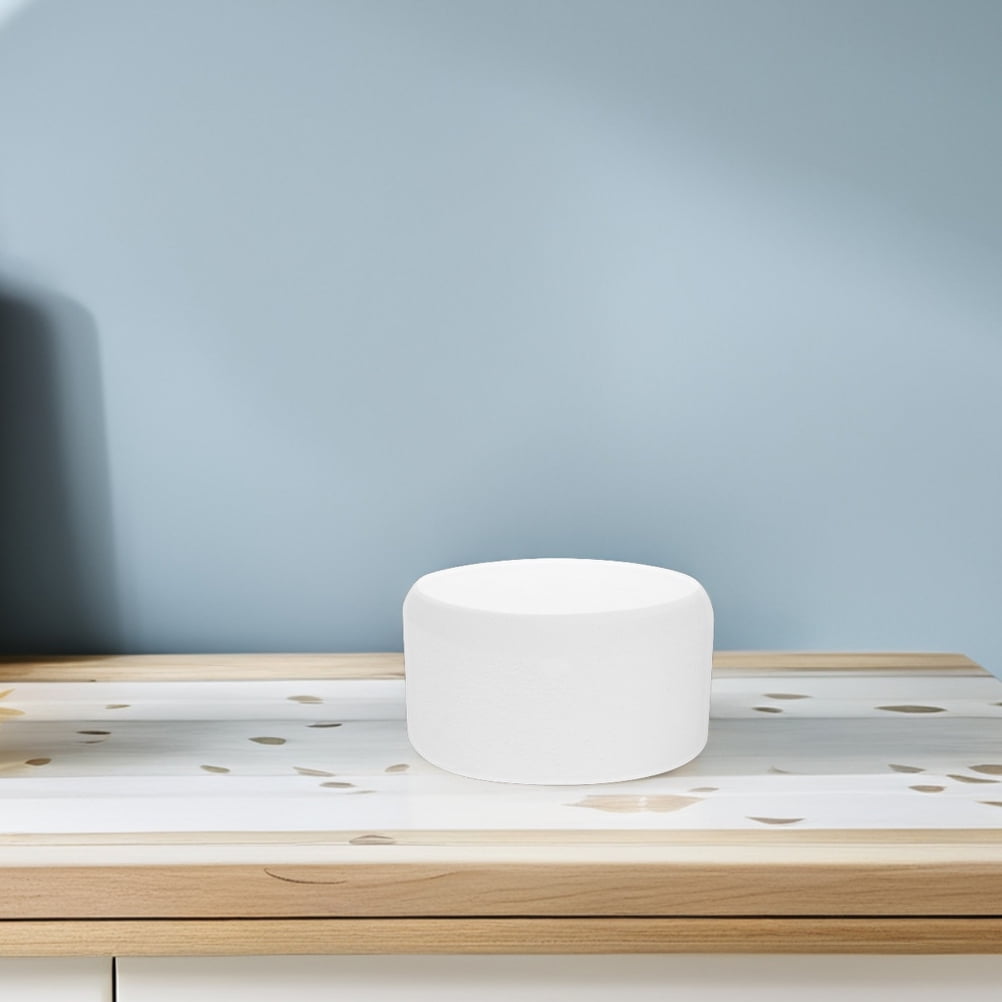 Hemoton DIY Round Foam Cake Dummy For Cake Decorating Craft Reusable ...