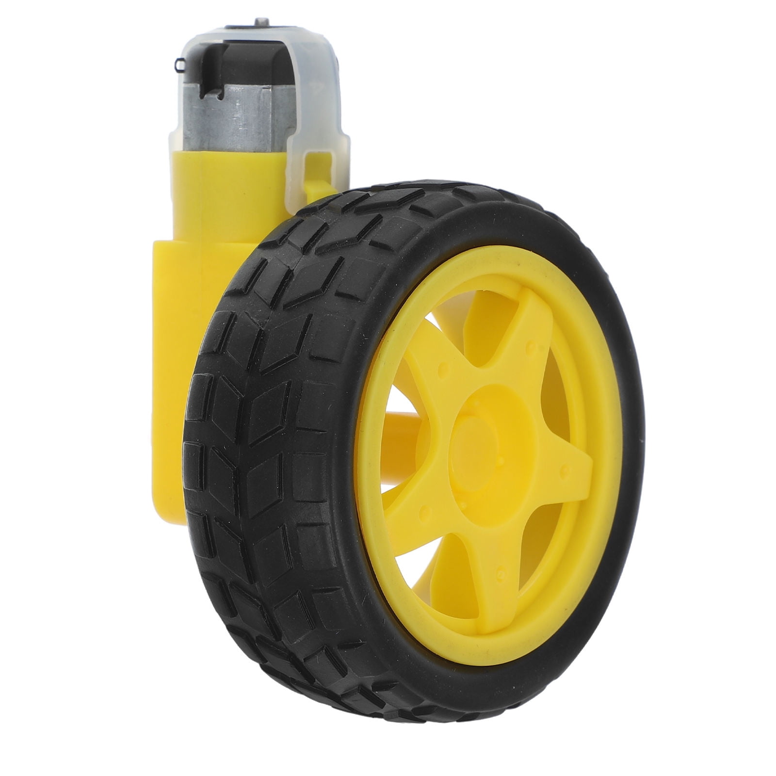 DEEPCRAFF Toy Car Wheels Plastic 1Set 2.8x2.8x1.4In Robot Car - Walmart.com