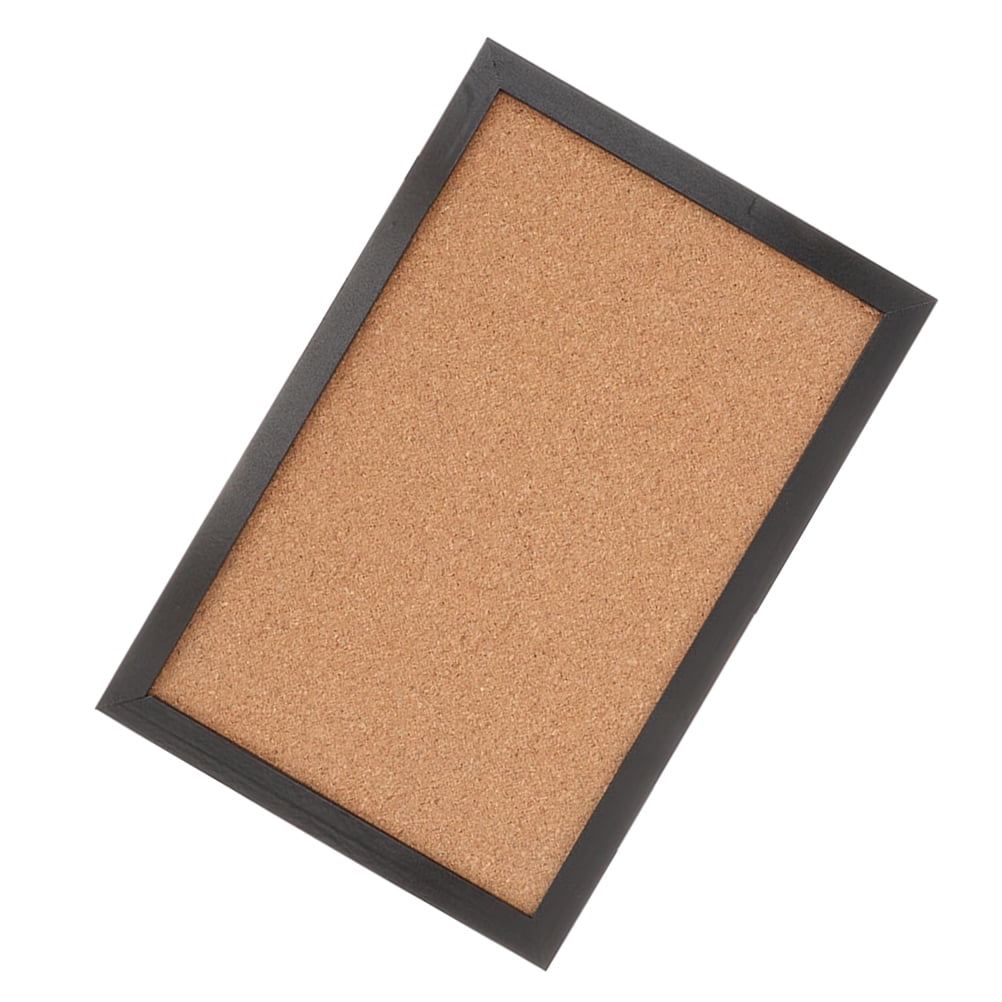 HEMOTON Cute Pin Board for Home with Wood Frame Black Color Great for ...