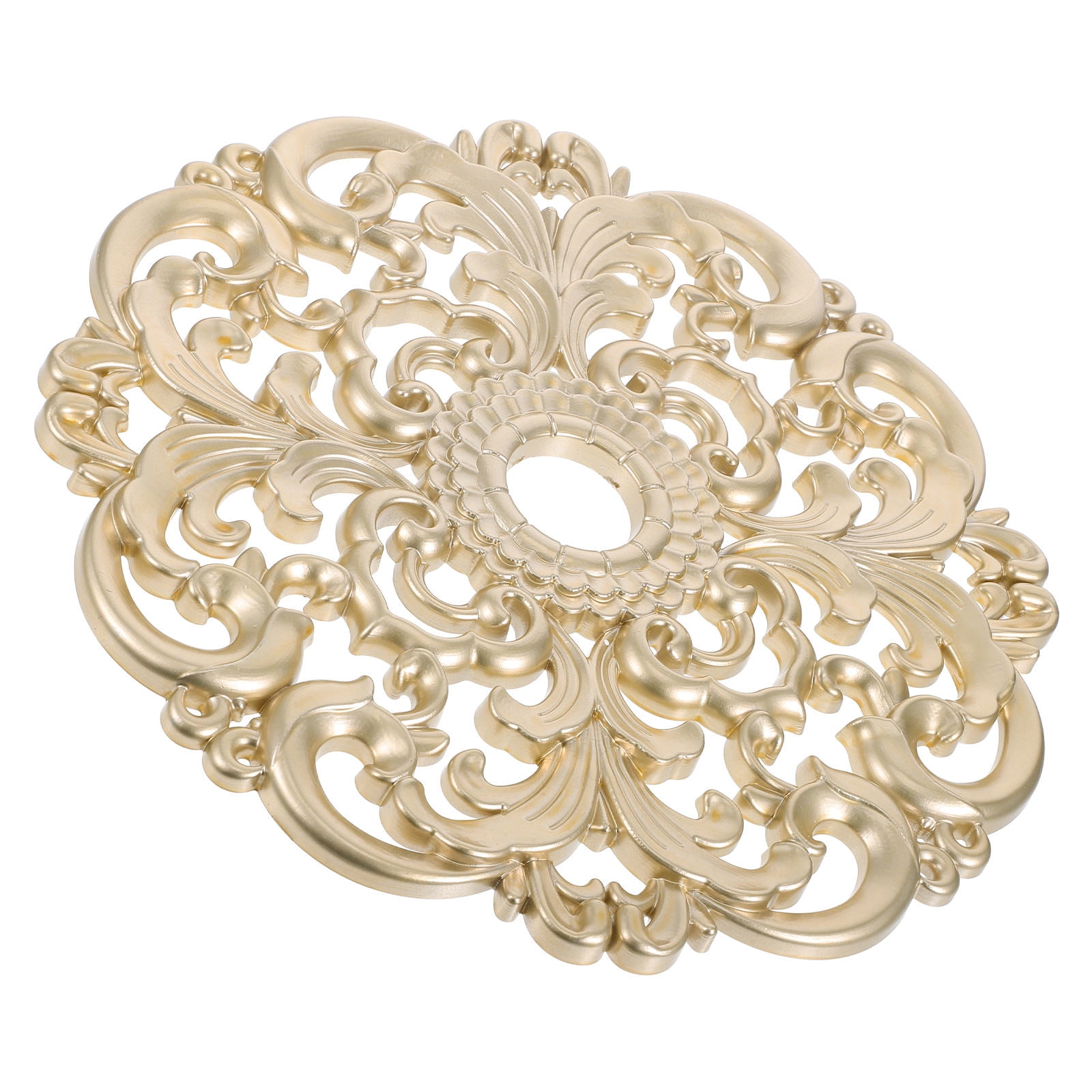 Hemoton Decorative Plastic Ceiling Medallion European Gypsum Style ...