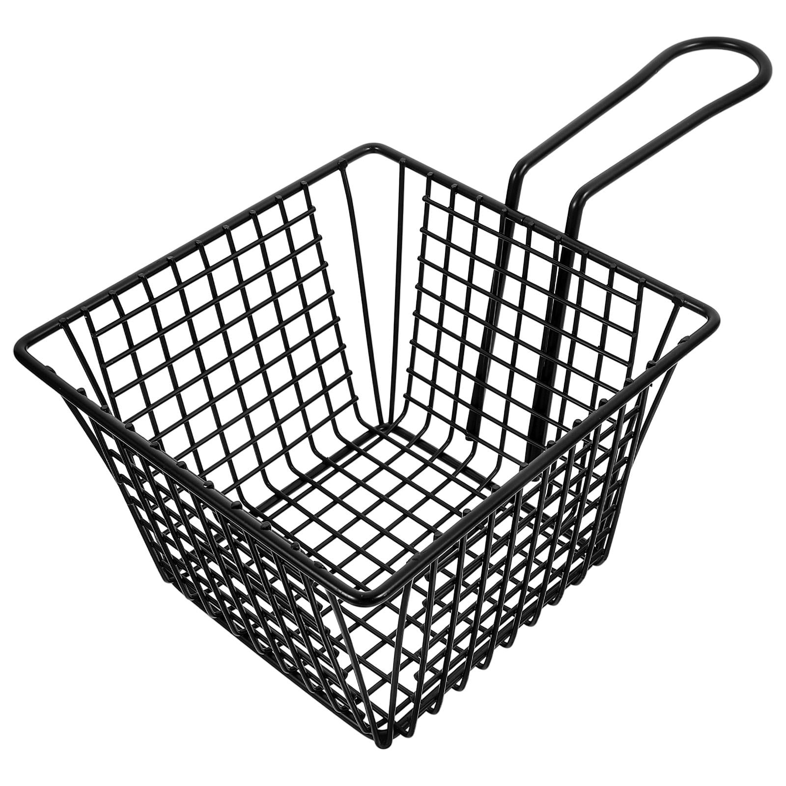 Hemoton Deep Fryer Basket Snack Basket Fry Basket Frying Mesh Container ...