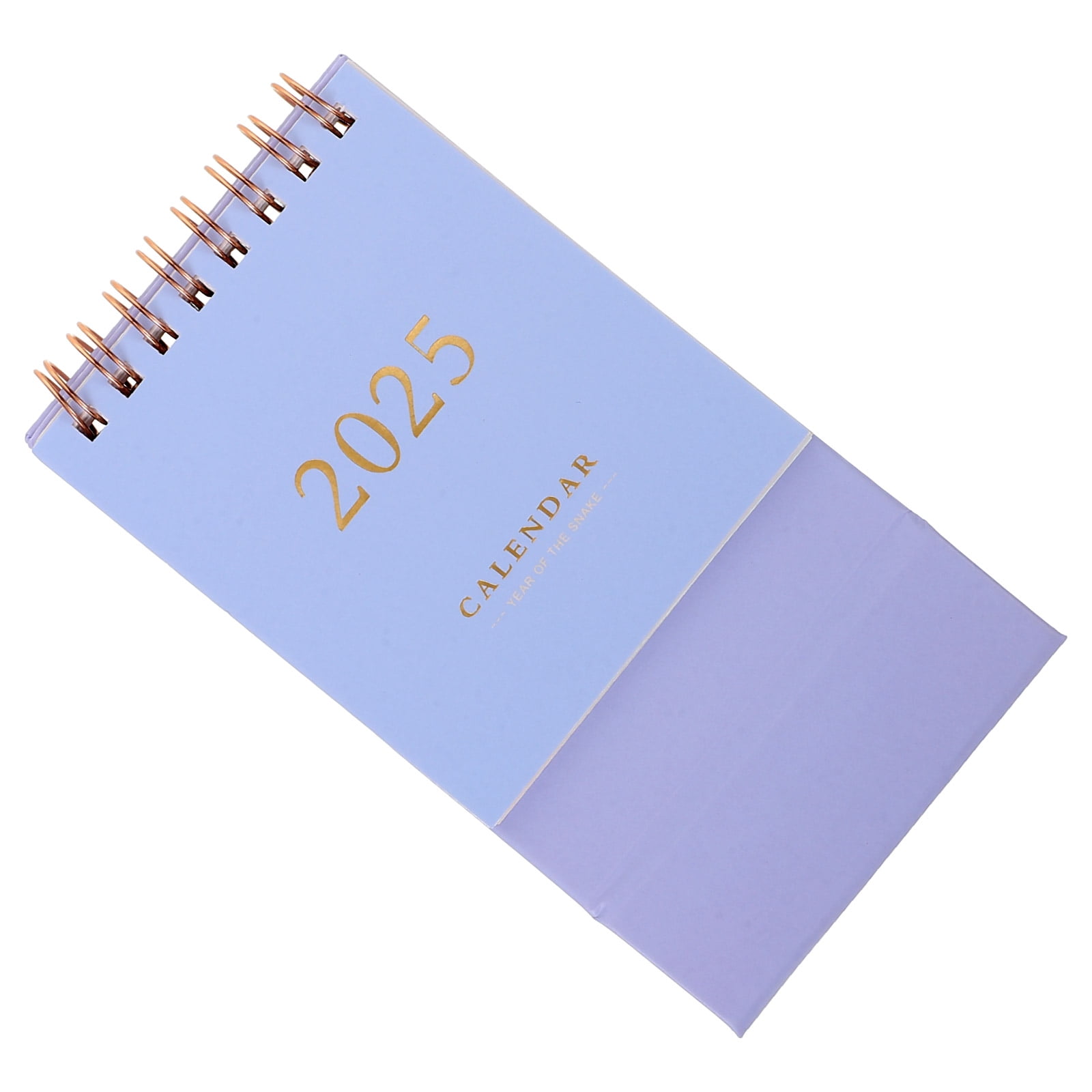 2025 Mini Spiral Bound Desk Calendar 2-Pack Table Calendar for Desktop ...