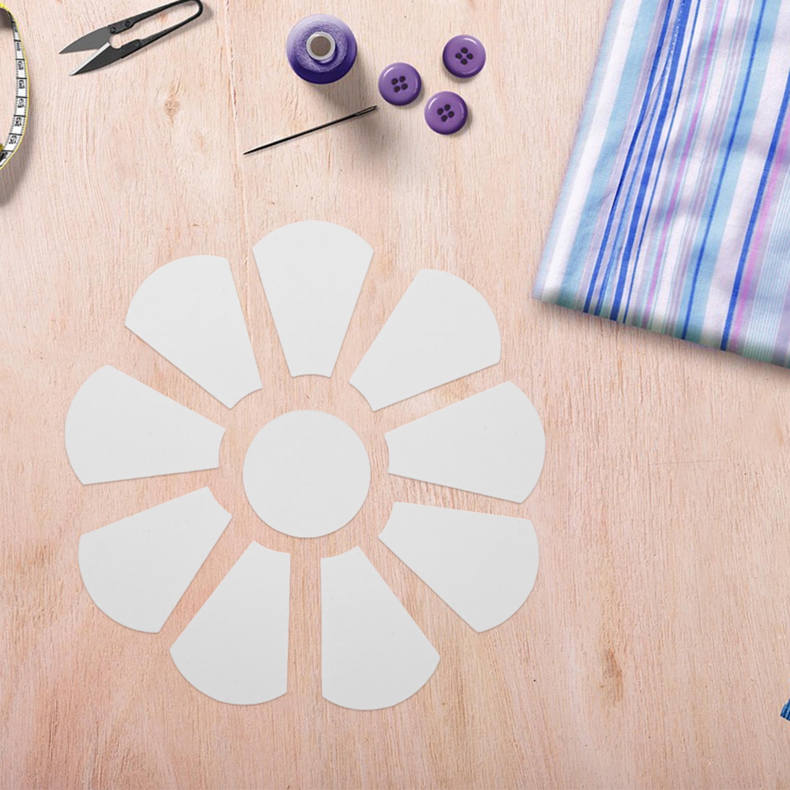 Hemoton Diy Patchwork Sewing Tool Kit with Paper Templates for Quilting ...