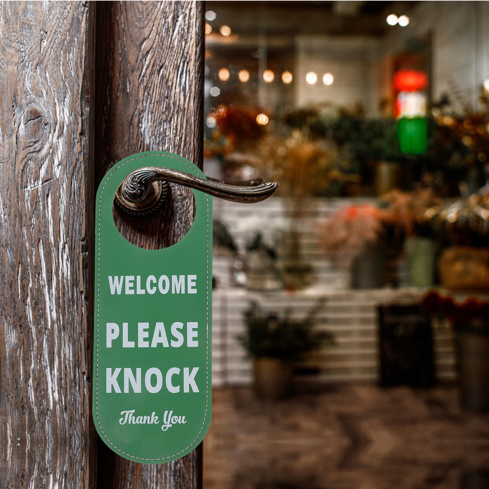 Hemoton Do Not Disturb Door Sign with Please Knock Design for Bathroom ...