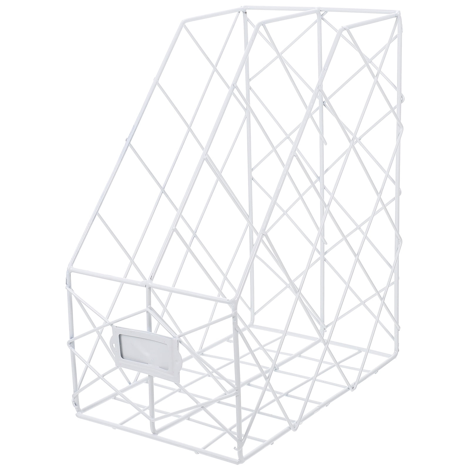 Hemoton Document Storage Stand Desktop Books Sorting Shelf Office Files ...