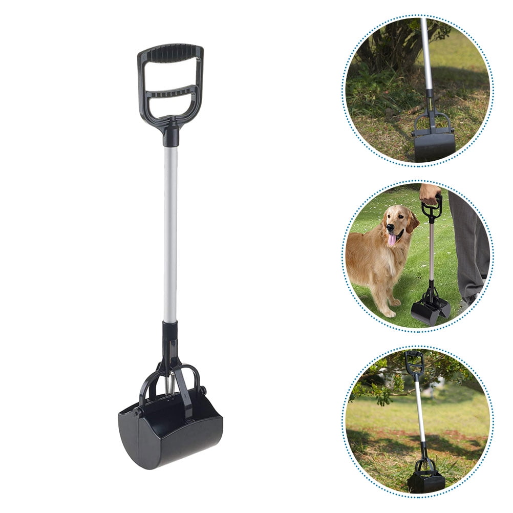 Hemoton Dogs Cats Poop Scooper Portable Dog Poop Scooper Long Handle ...