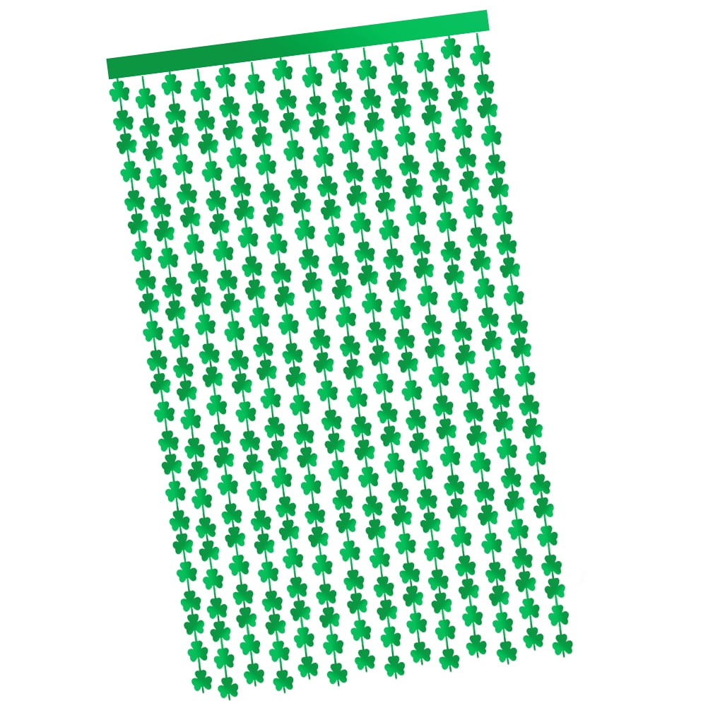 Hemoton Door Curtain Four Leaf Stirrers Flower Garland Greenery ...