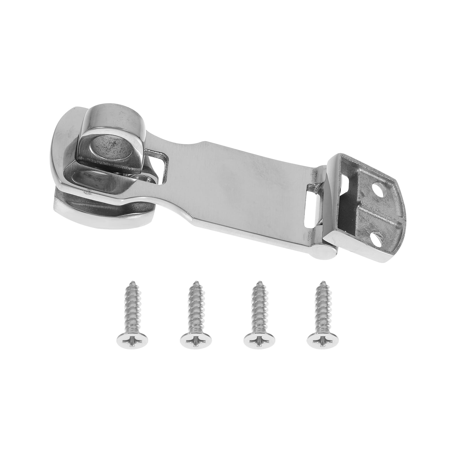 Hemoton Stainless Steel Door Lock Latch Replacement Gate Lock Hasp for ...