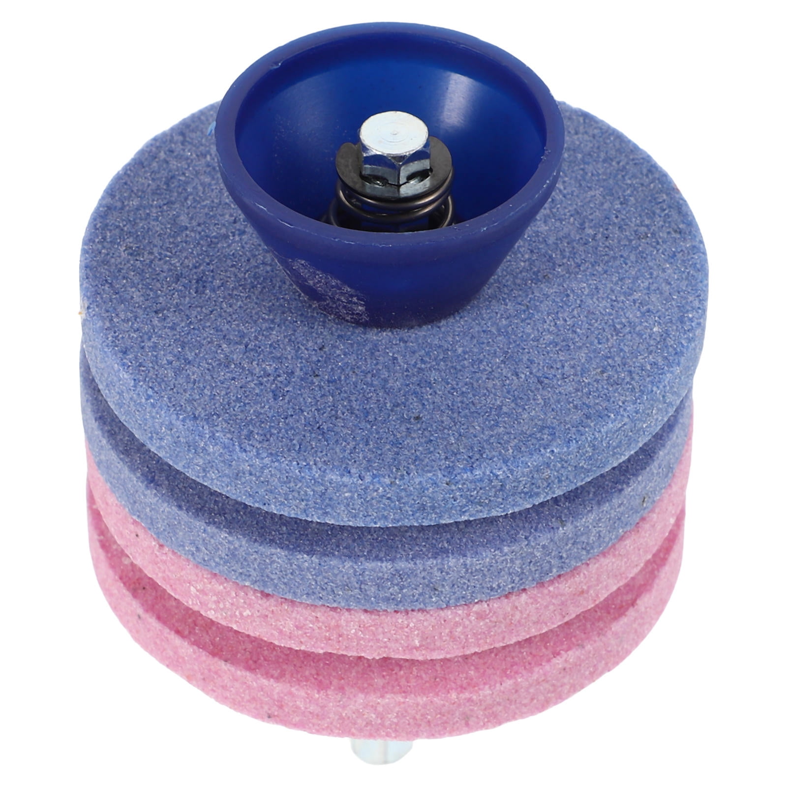 Hemoton Dual-Layer Lawn Mower Sharpener Four-Layer Grinding Stone ...