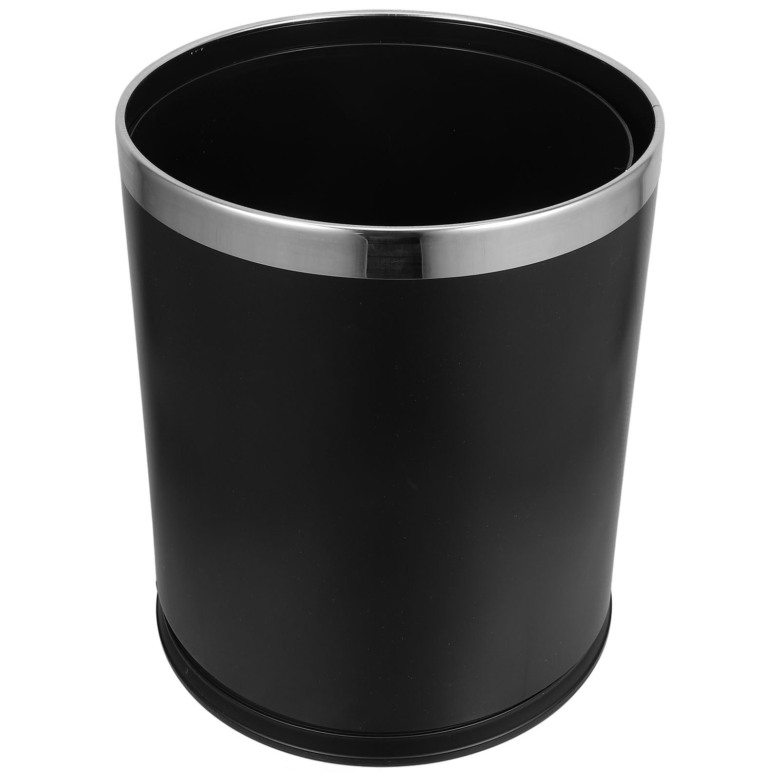 Hemoton Dual Layer Round Trash Bin for Home Stylish Waste Basket for ...