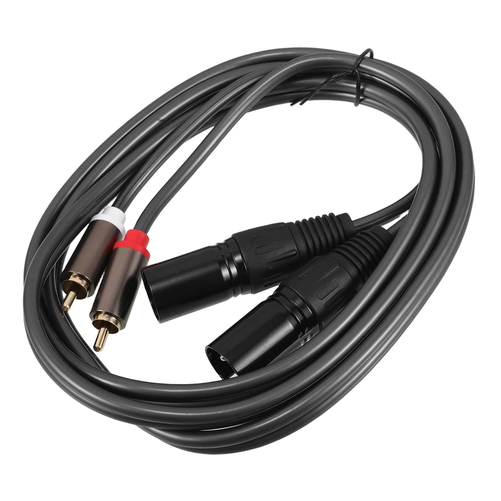 Hemoton Dual Rca To Dual Xlr Male Audio Cable Audio Conversion Cable Rca To Xlr Connector Wire ...