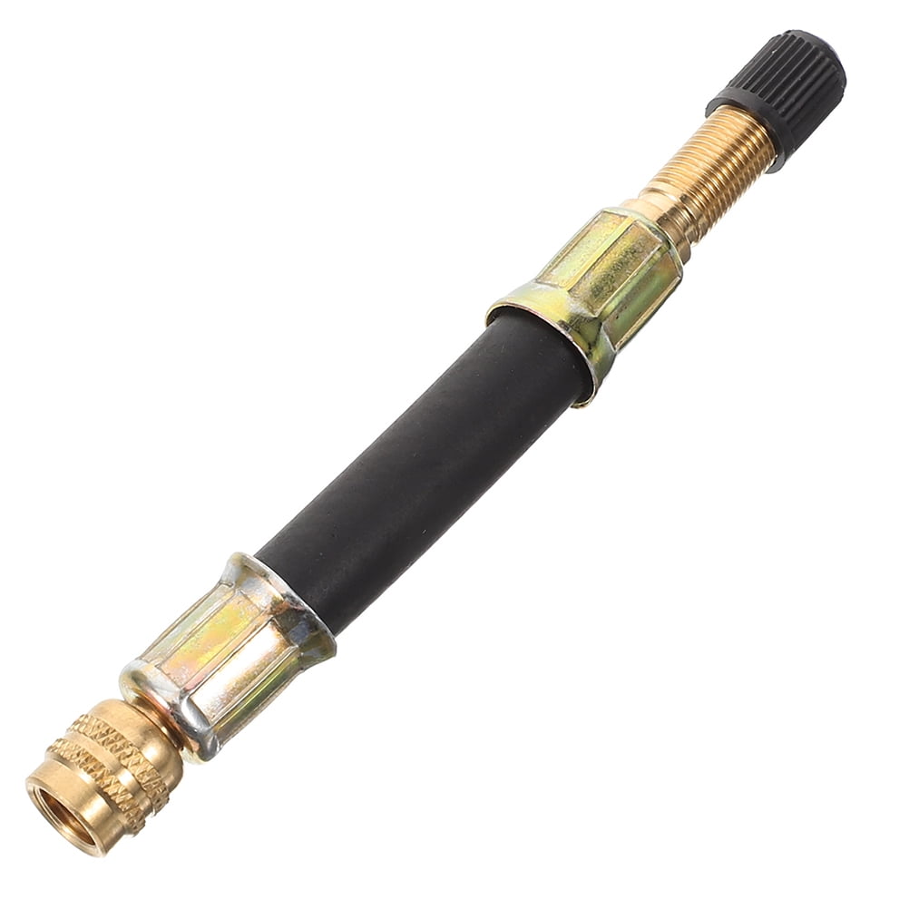Hemoton Dual Tire Air Valve Extender Adaptor Wheel Inner Tube Extension ...