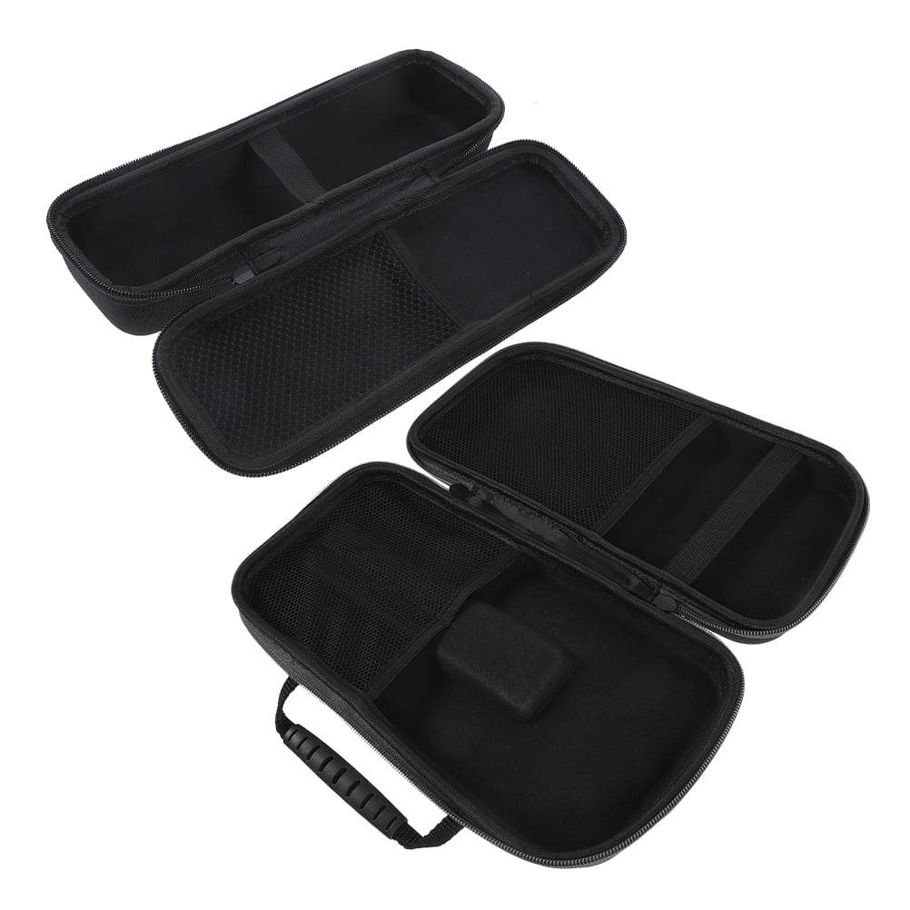 Hemoton Microphone Carrying Case with EVA Material, Dual Storage Design ...