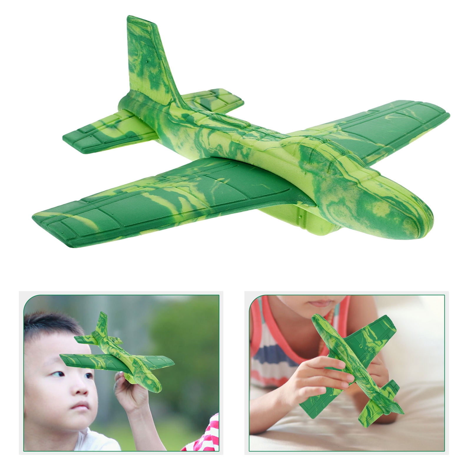 Hemoton EVA Material Creative DIY Airplane Toy for Kids Outdoor Fun ...