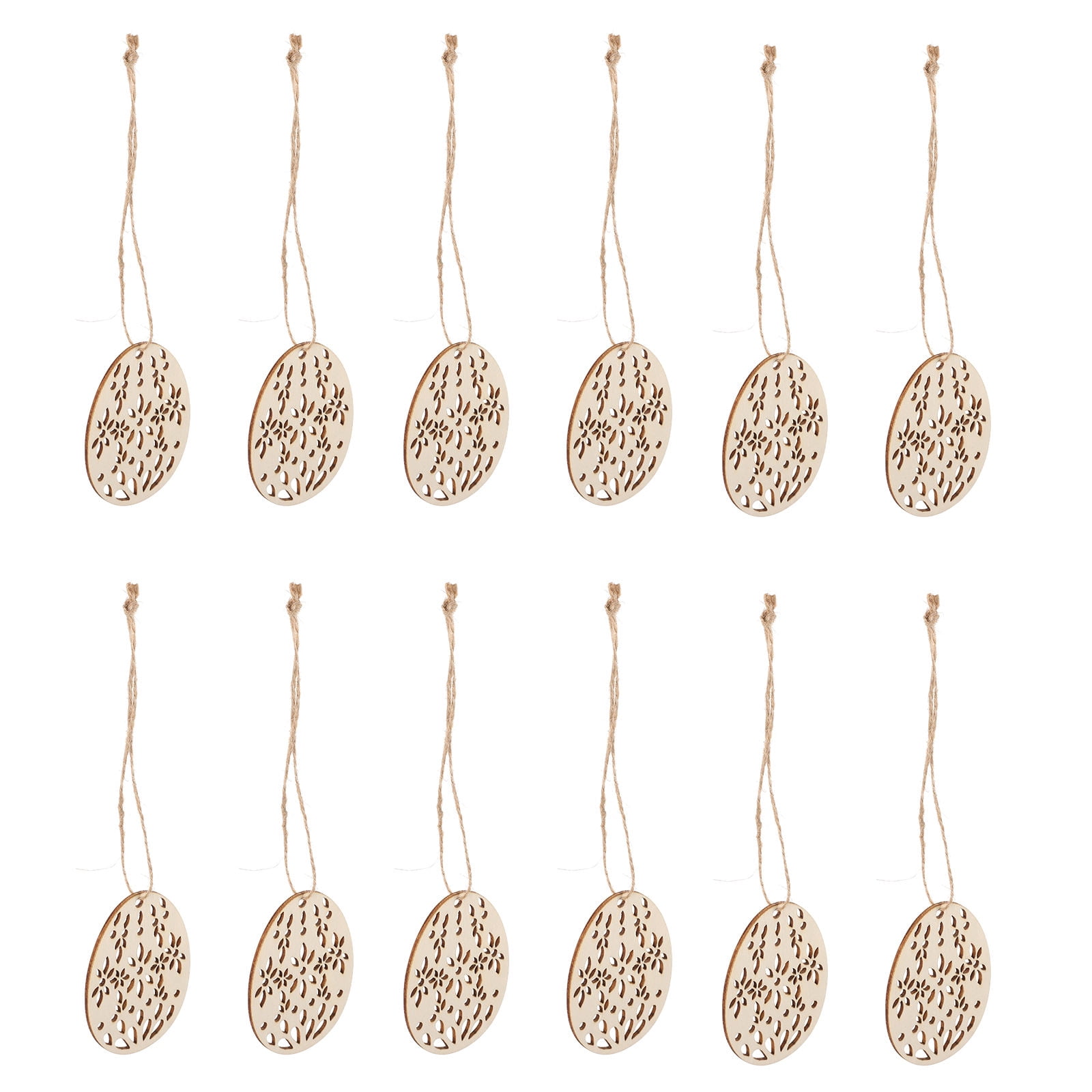 Hemoton Egg Wood Chips Party Favors for Kids Decor Decorating Child ...