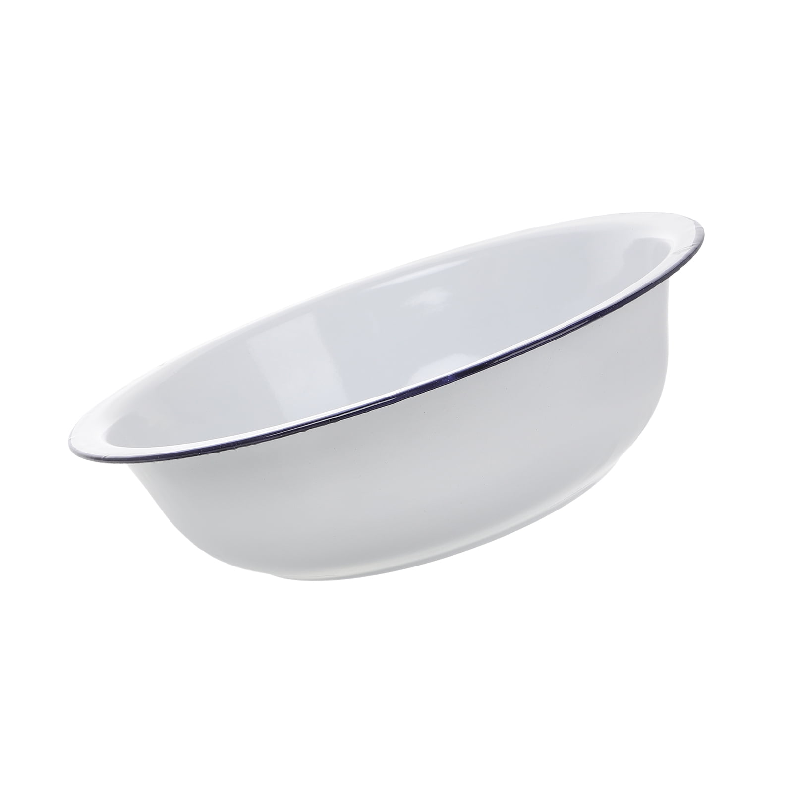 Hemoton Enamel Mixing Bowl Large Enamel Bowl Enamel Sourdough Bowl ...