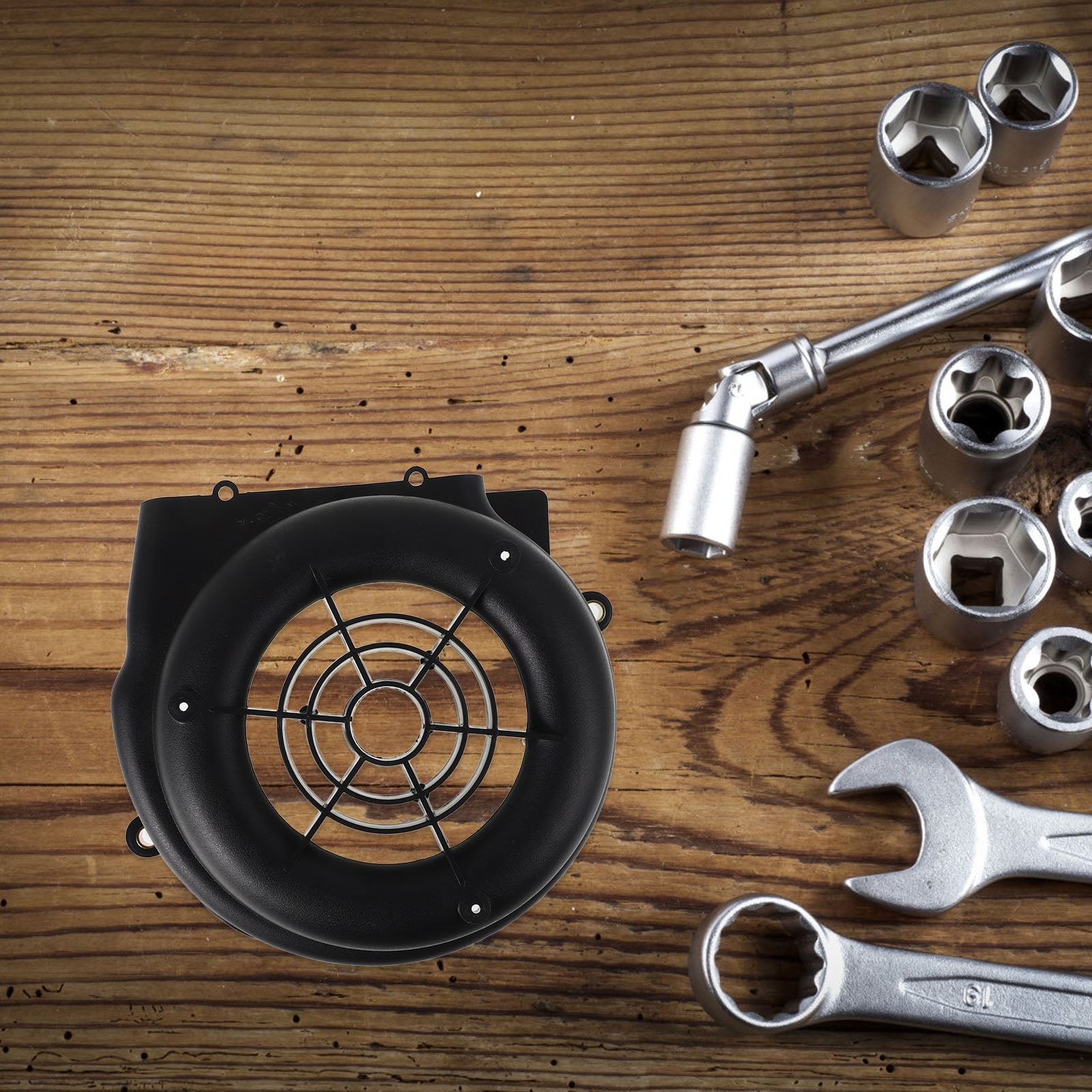 Hemoton Engine Fan Covers Motorcycle Cooling Fan Covers Scooter Engine ...