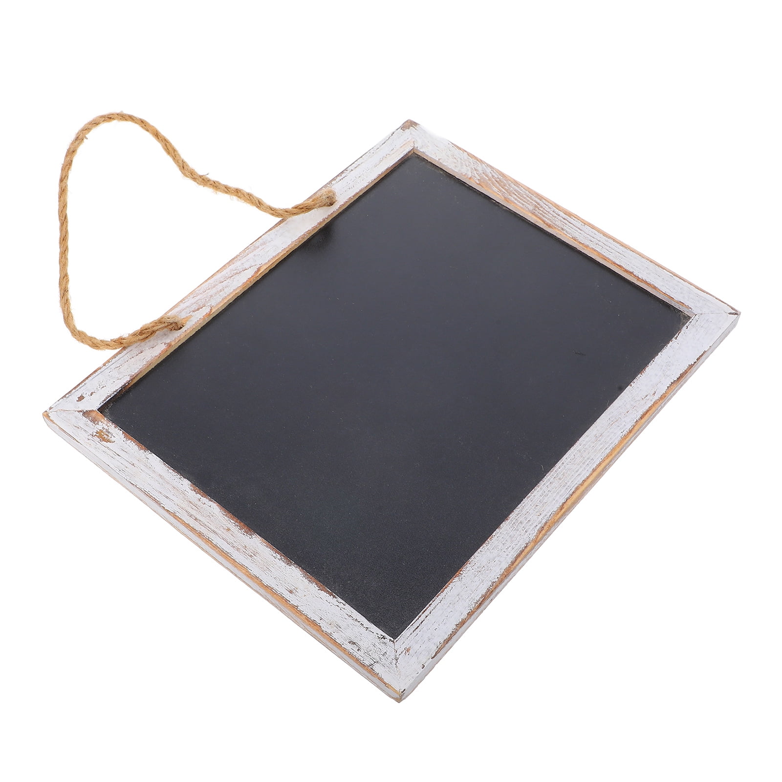 Hemoton Erasable Hanging Chalkboard Decorative Memo Message Sign Board ...