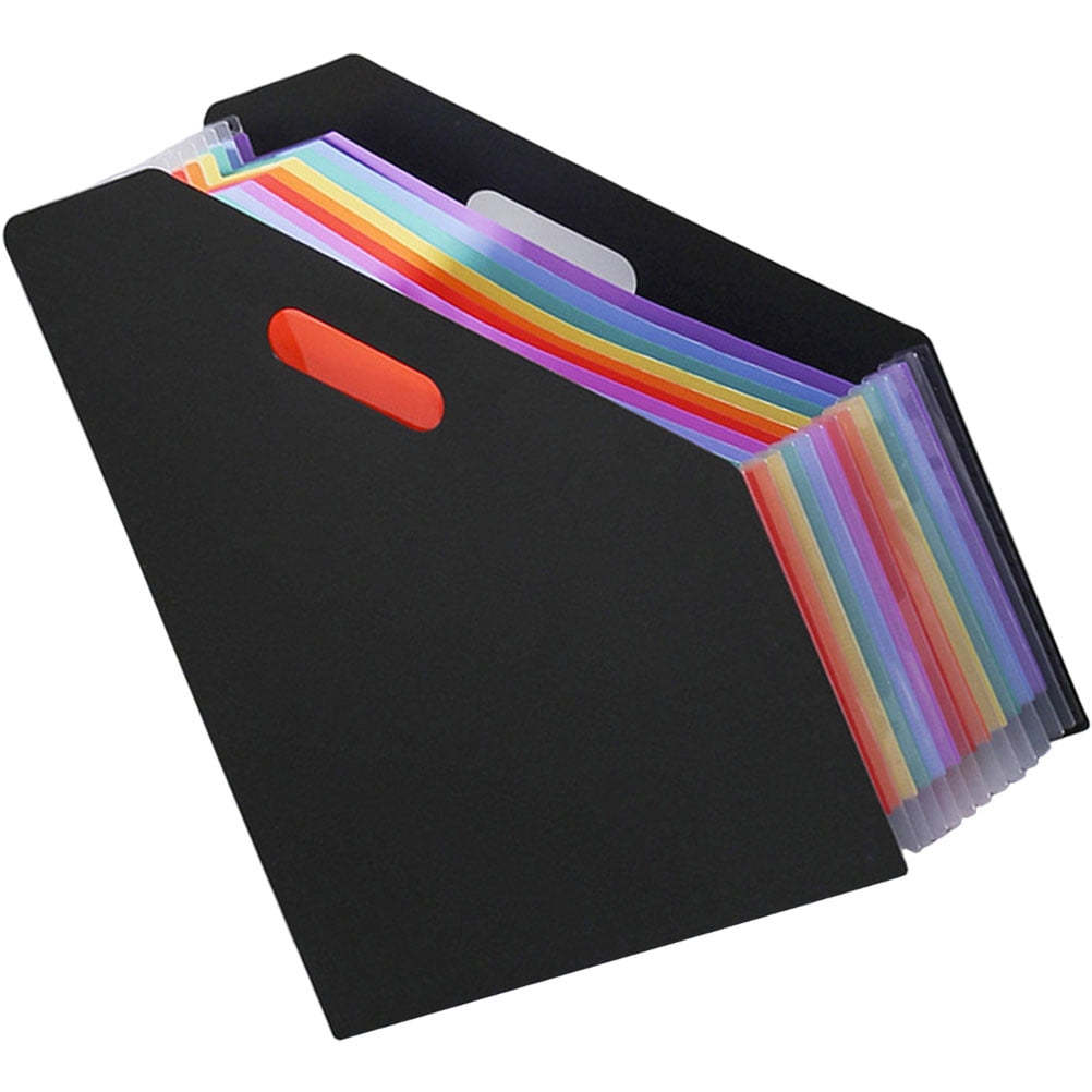 Hemoton Expandable File Folder Plastic Files Organizer Large Receipts ...