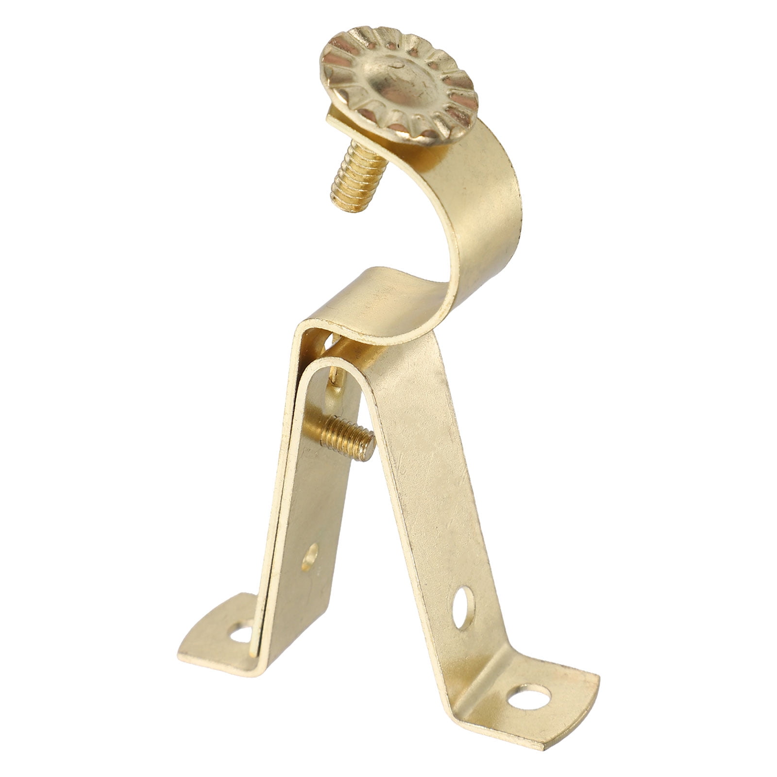 Hemoton Extendable Curtain Rod Bracket Adjustable Curtain Rod Holder ...