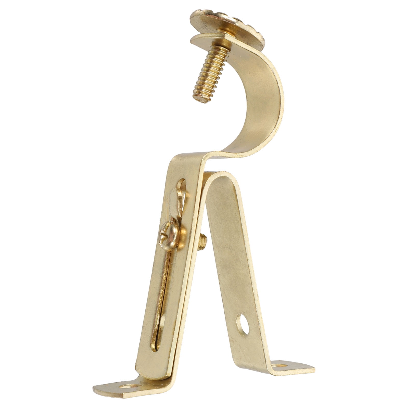 Hemoton Extendable Curtain Rod Bracket Adjustable Curtain Rod Holder ...