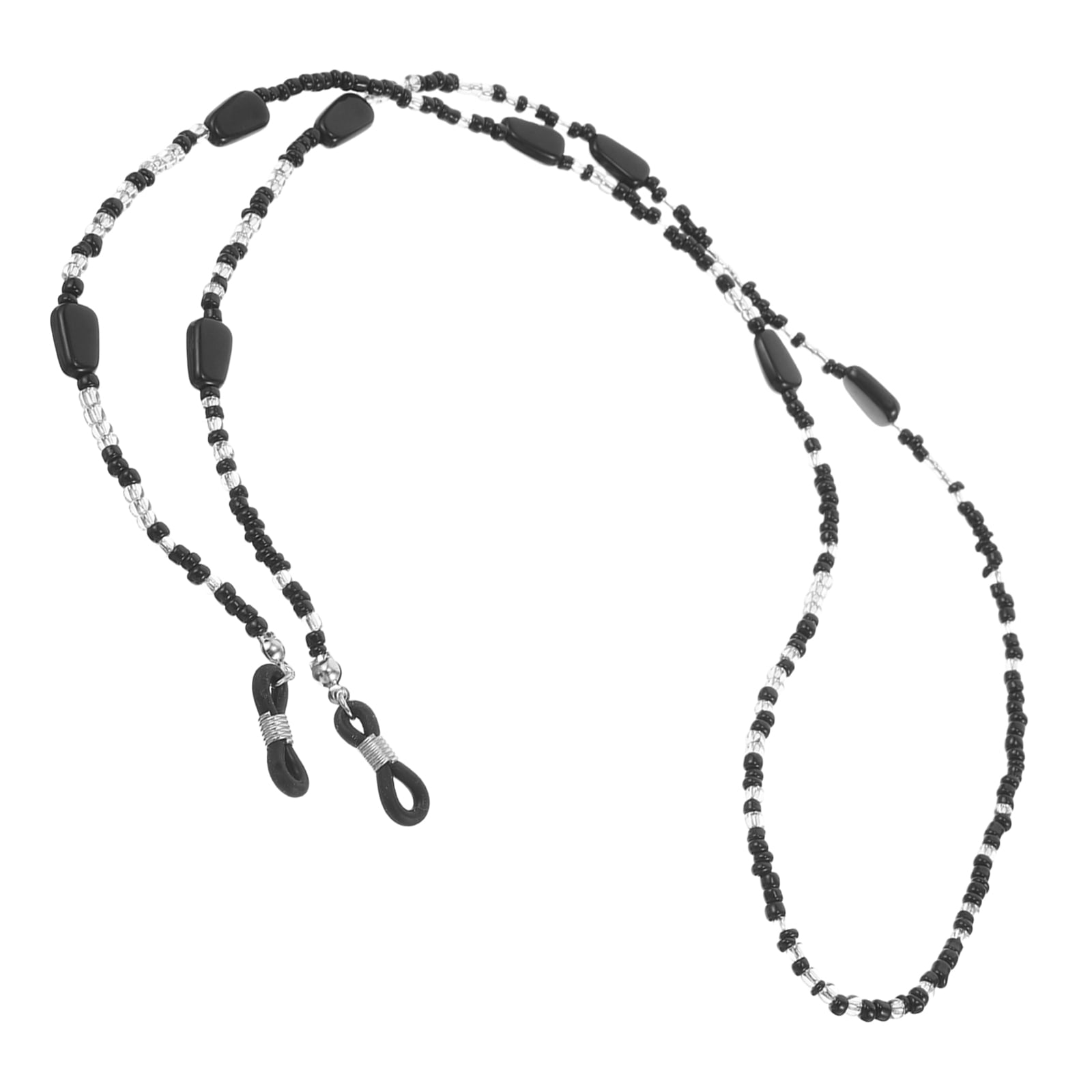 Hemoton Fashion Eyeglasses Chain Holder Beaded Women Eyeglass Necklace ...