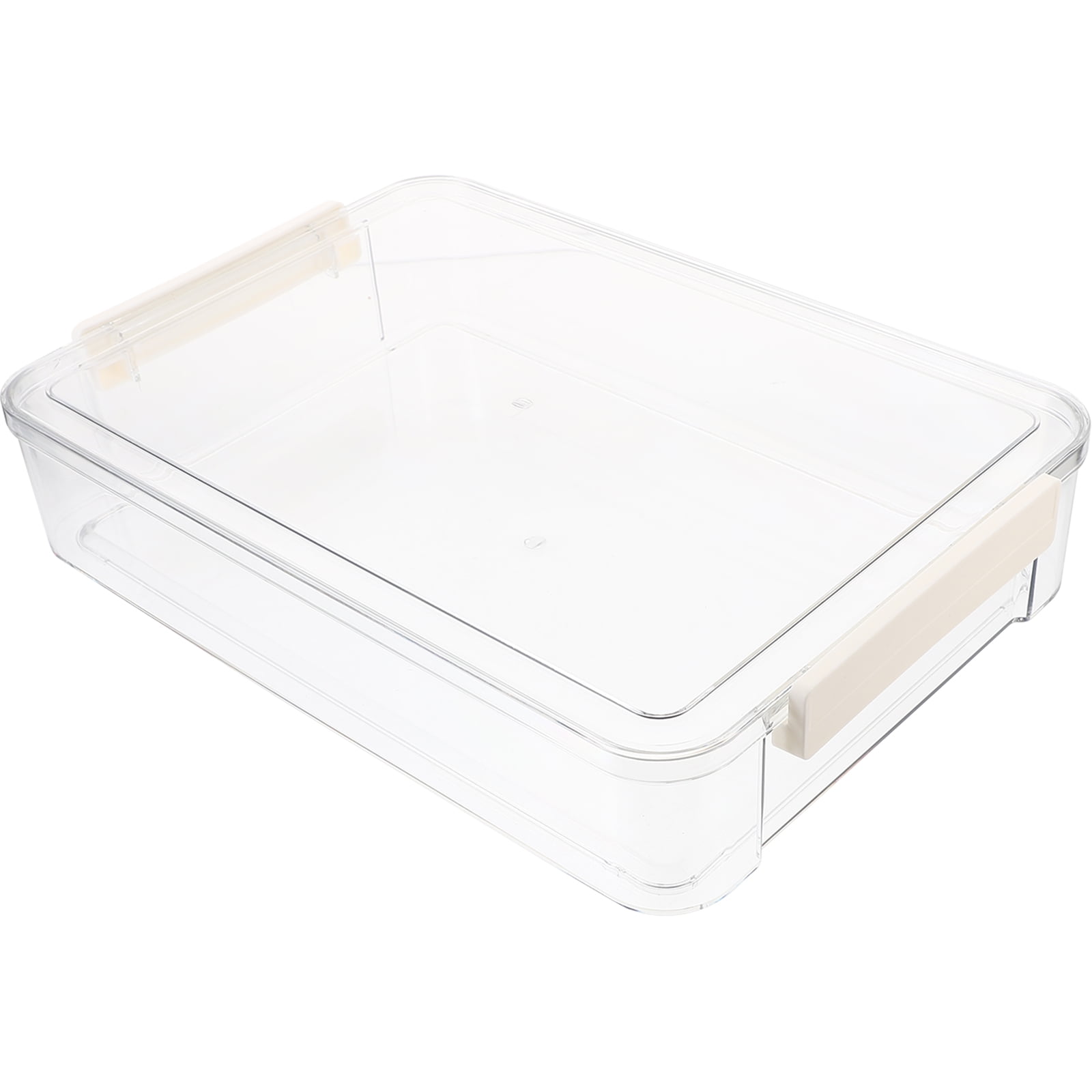 Hemoton File Box A4 Document Storage Box Clear File Container Photos ...