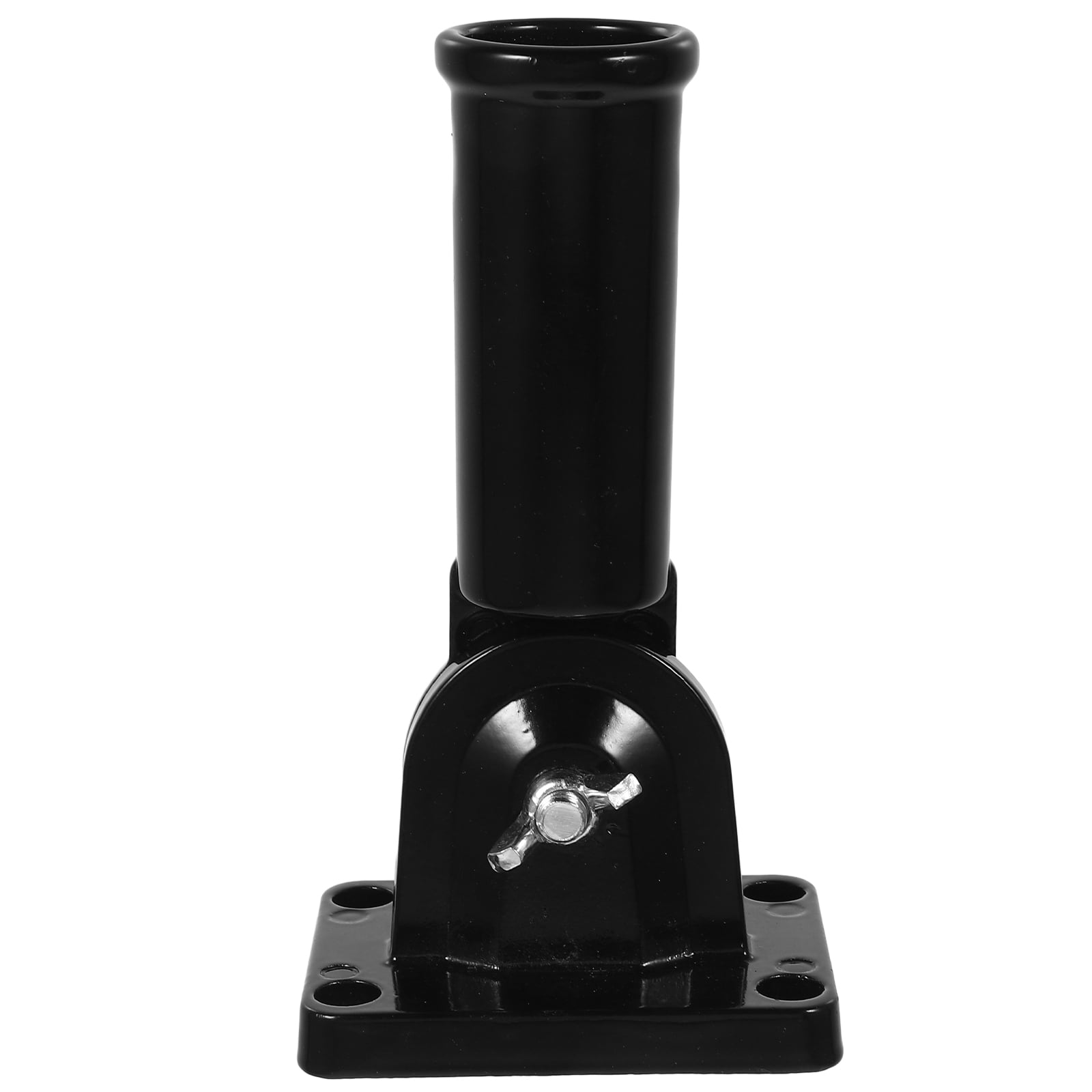 Hemoton Flag Pole Holder 180 Degree Rotatable Wall Mount Bracket ...