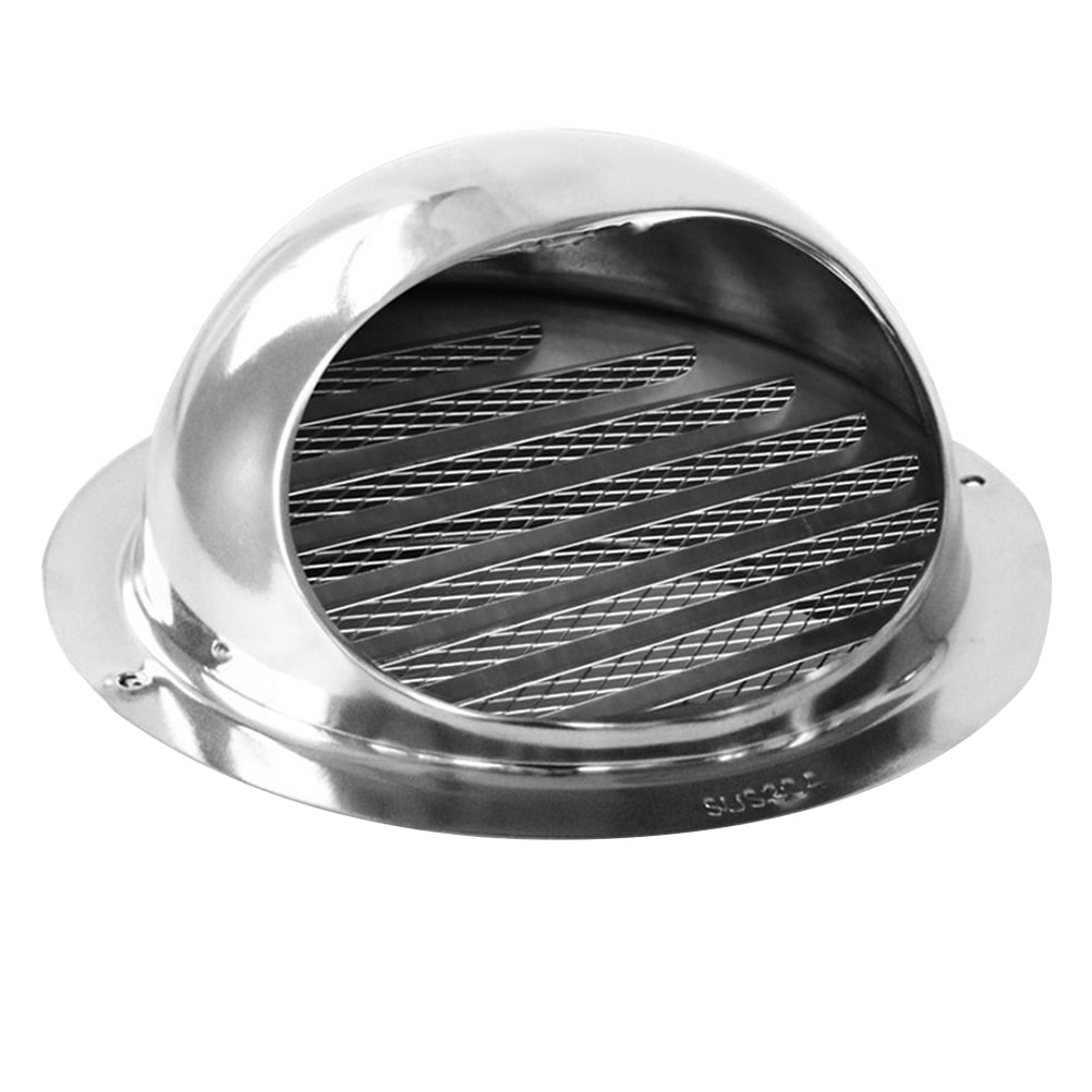 Hytrove Ducting Ventilation Covering Silver 1Set 5.5x5.5x4.5in ...