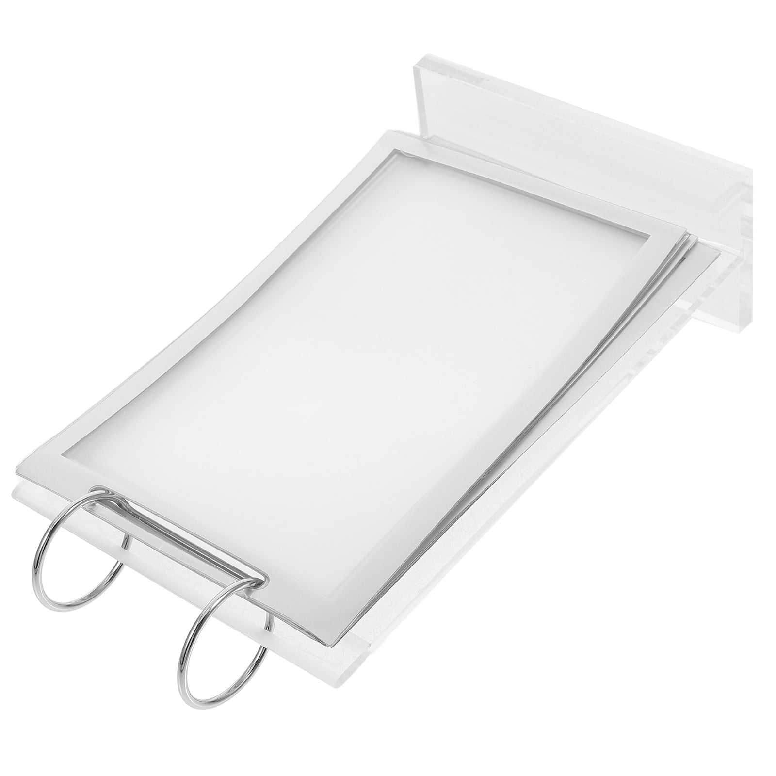 Hemoton Flip Poster Stand Desktop Flip Menu Storage Stand Restaurant ...