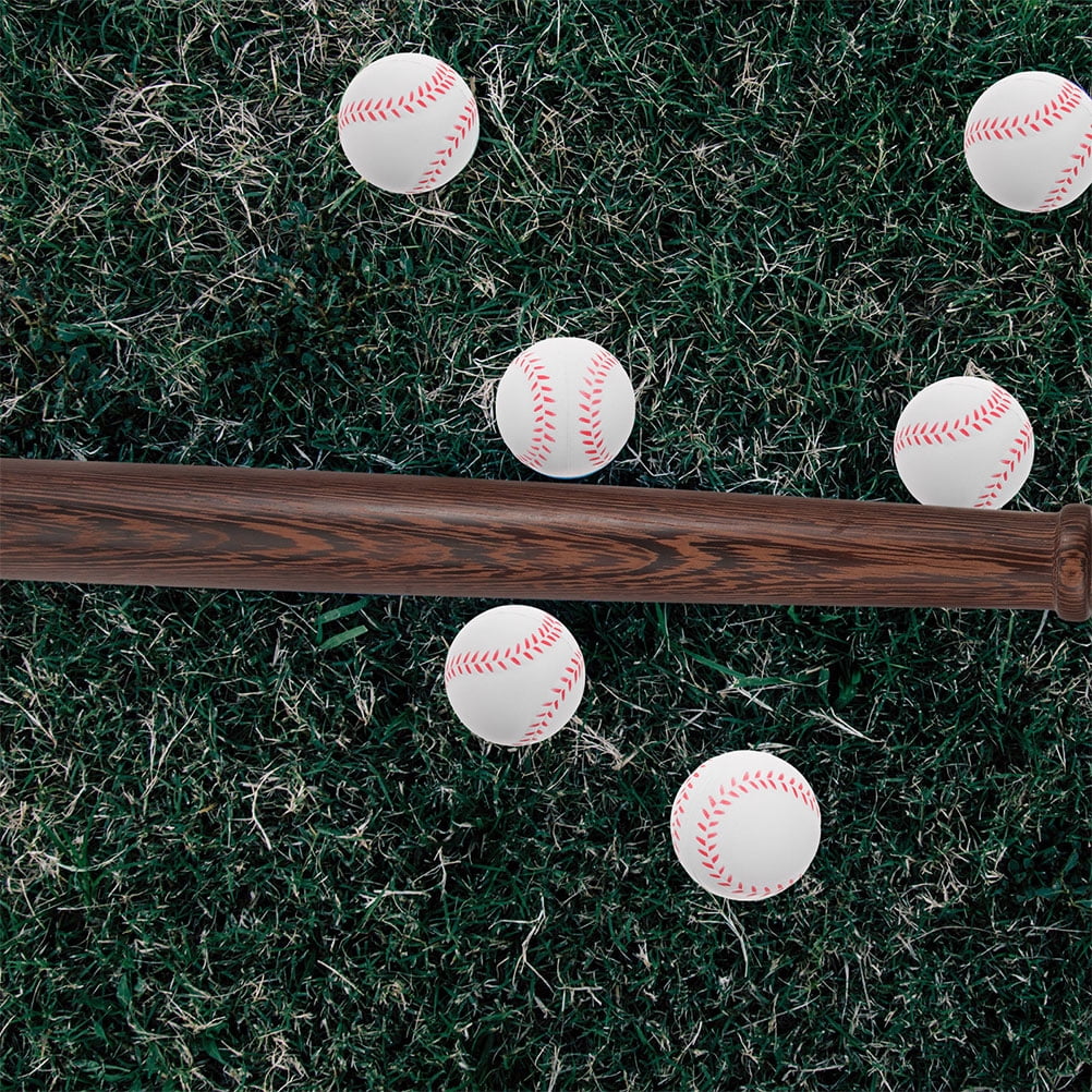 Hemoton Foam Baseballs for Kids Practice Set with PU Foam Balls 6pcs ...