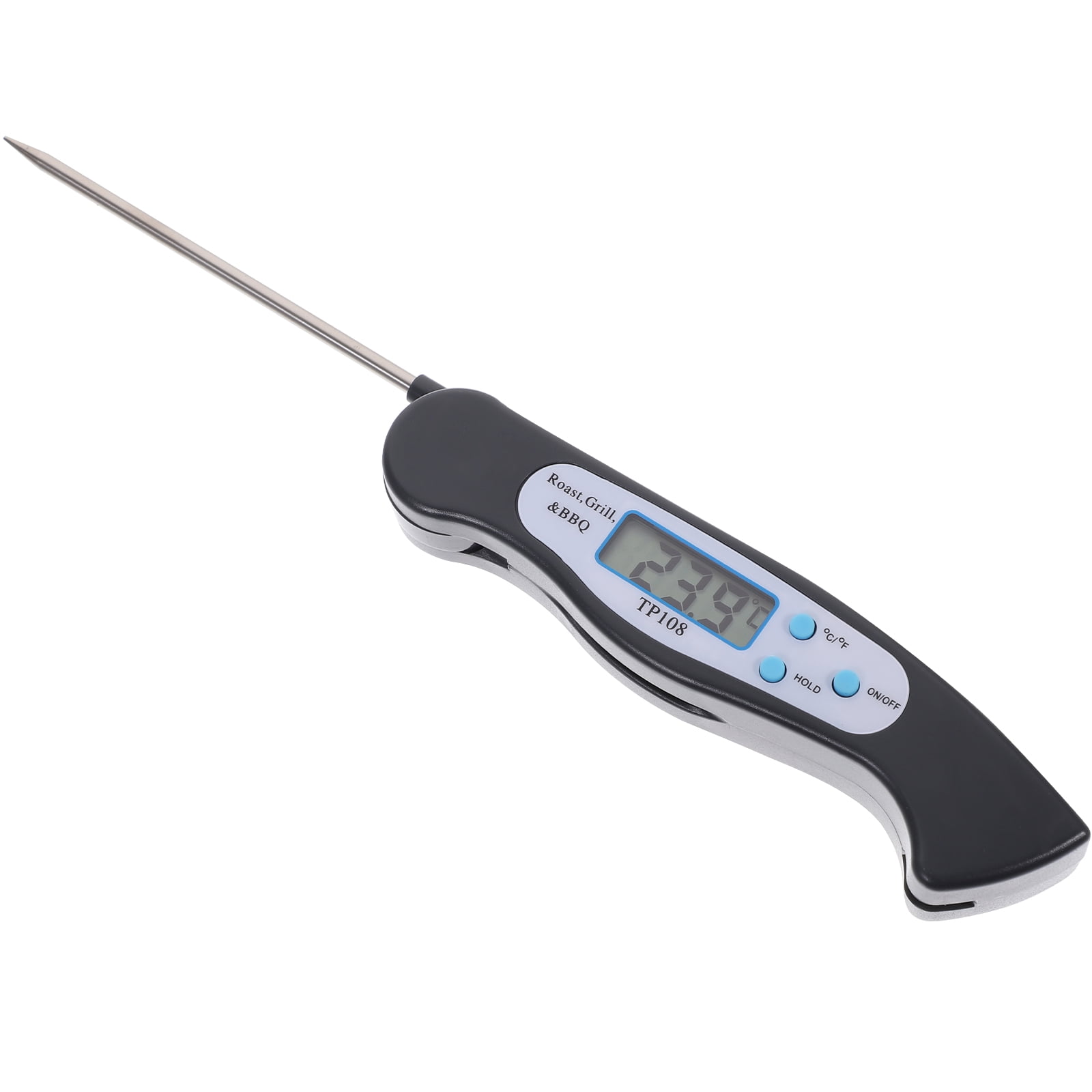 Hemoton Foldable Digital Meat Probe Thermometer for Cooking Oven ...