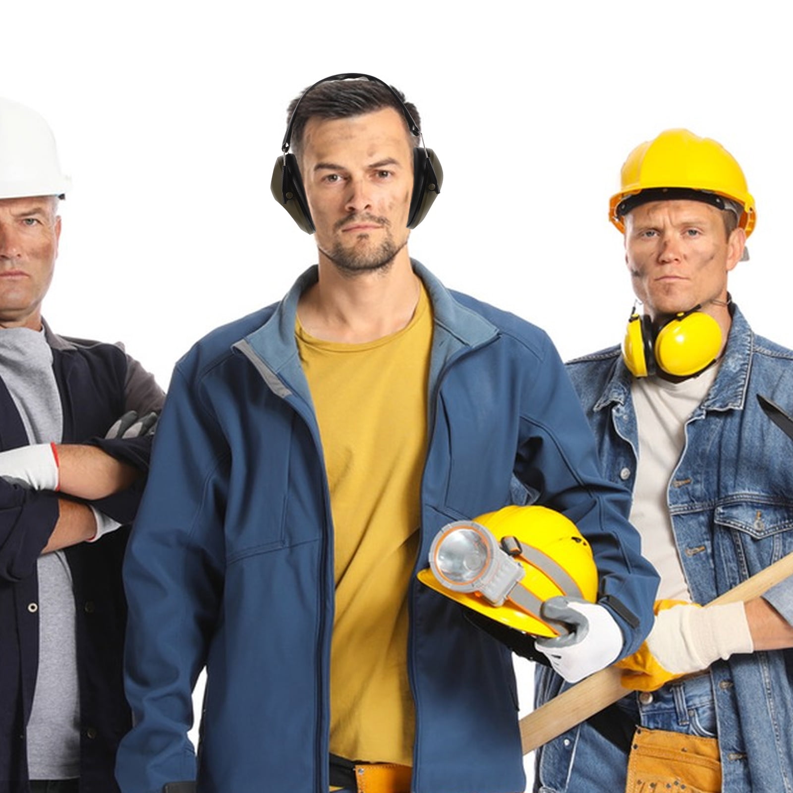 Hemoton Foldable Noise Reduction Ear Muffs Electronic Hearing ...