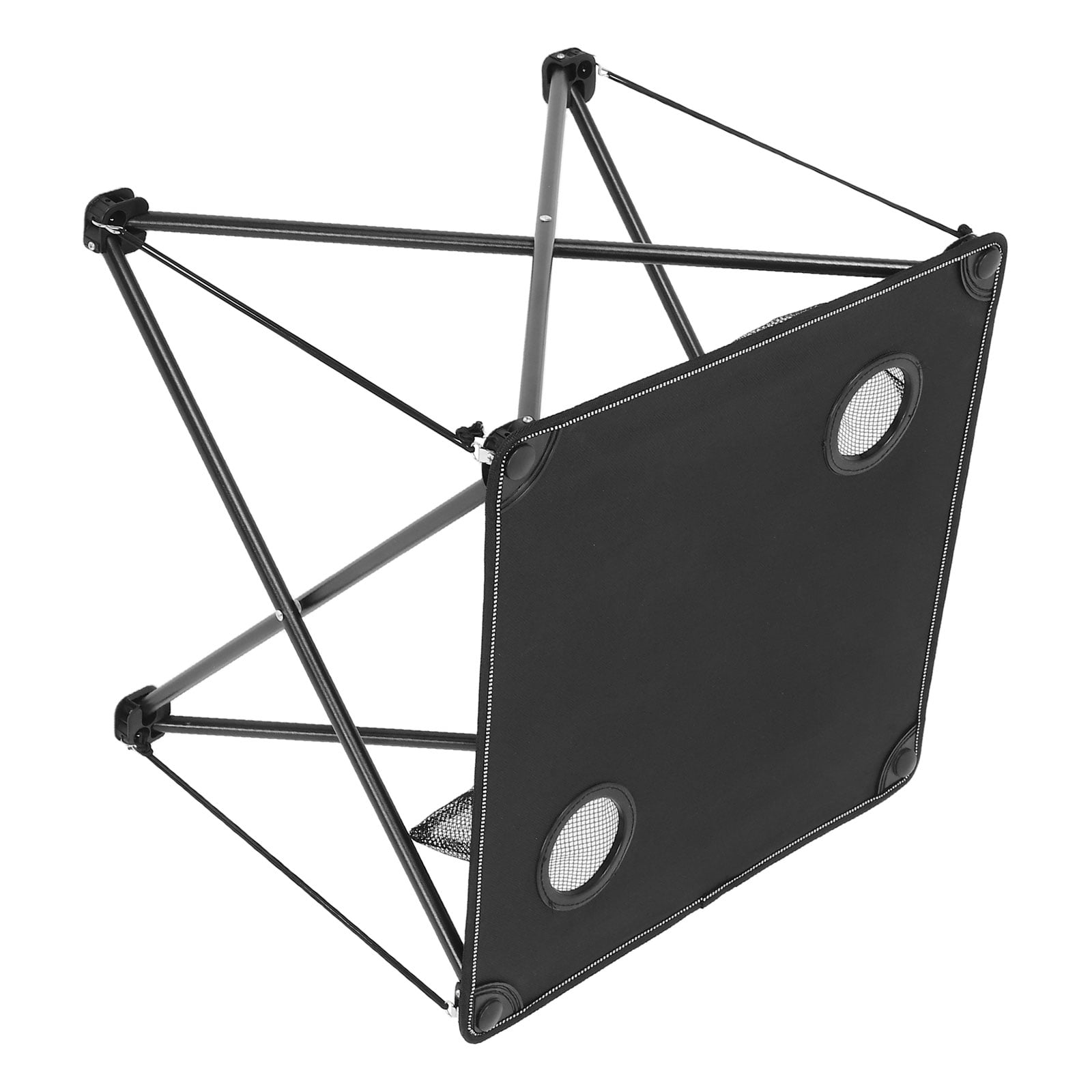 Hemoton Folding Camping Table Portable Beach Tables With 2 Cup Holders ...