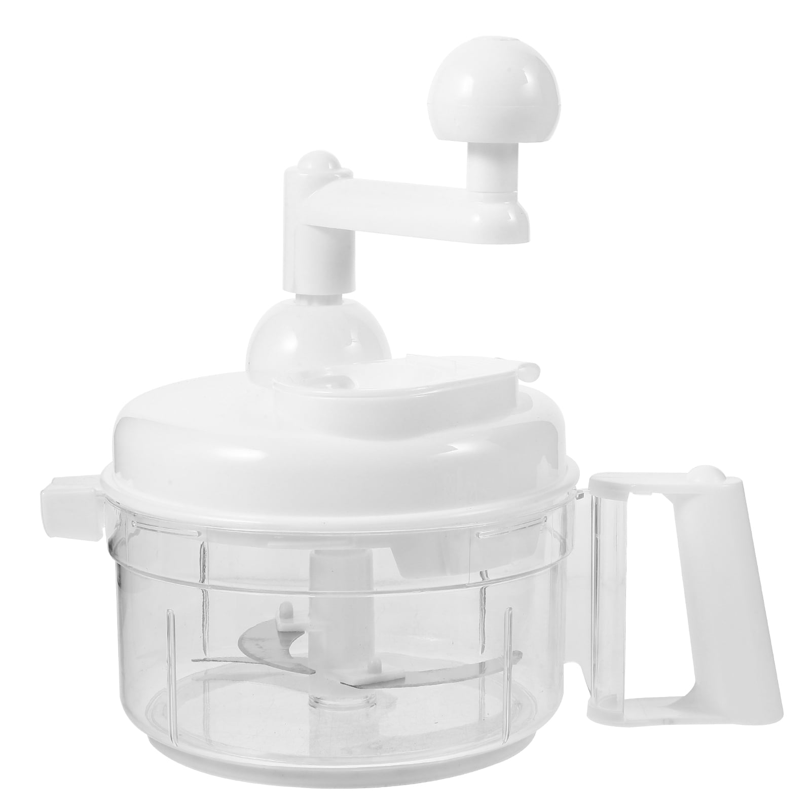 Hemoton Food Processor Manual Hand-powered Crank Chopper Mincer Blender ...