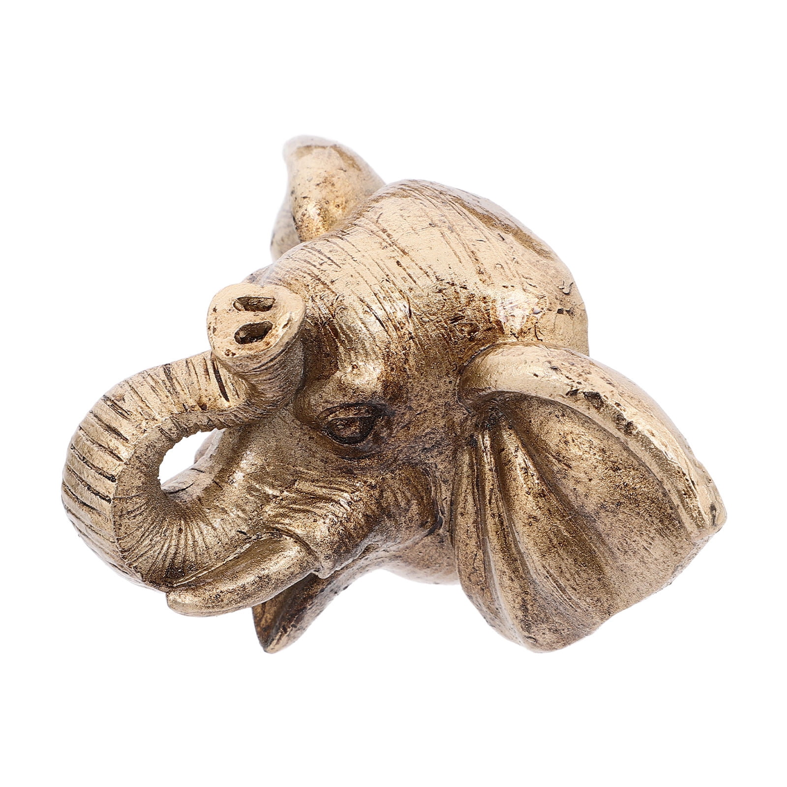 Hemoton Fountain Elephant Head Nozzle Wall Fountain Elephant Head Wall ...
