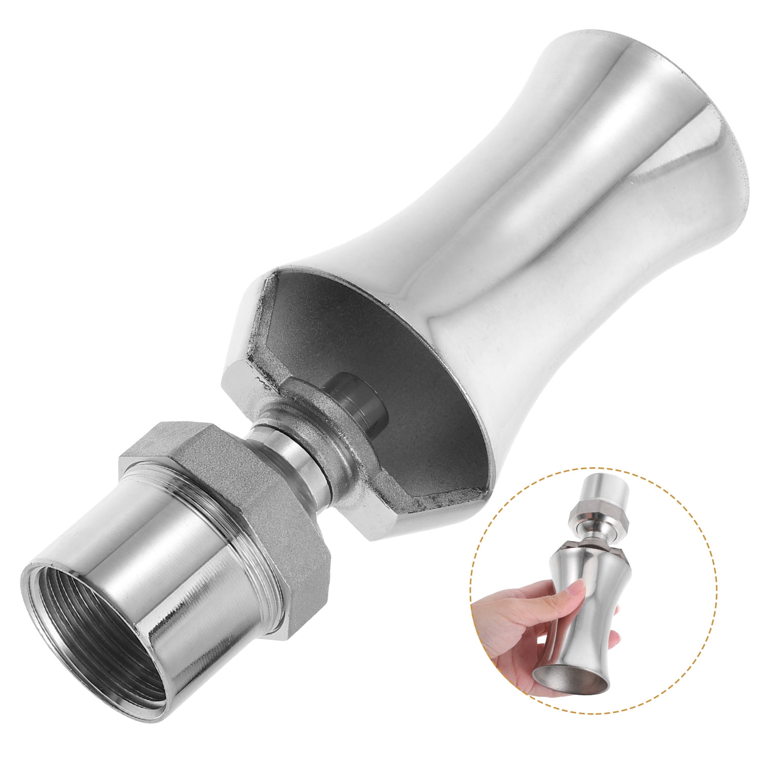 HEMOTON Garden Pond Fountain Nozzle Adjustable Spray Head Water Feature ...