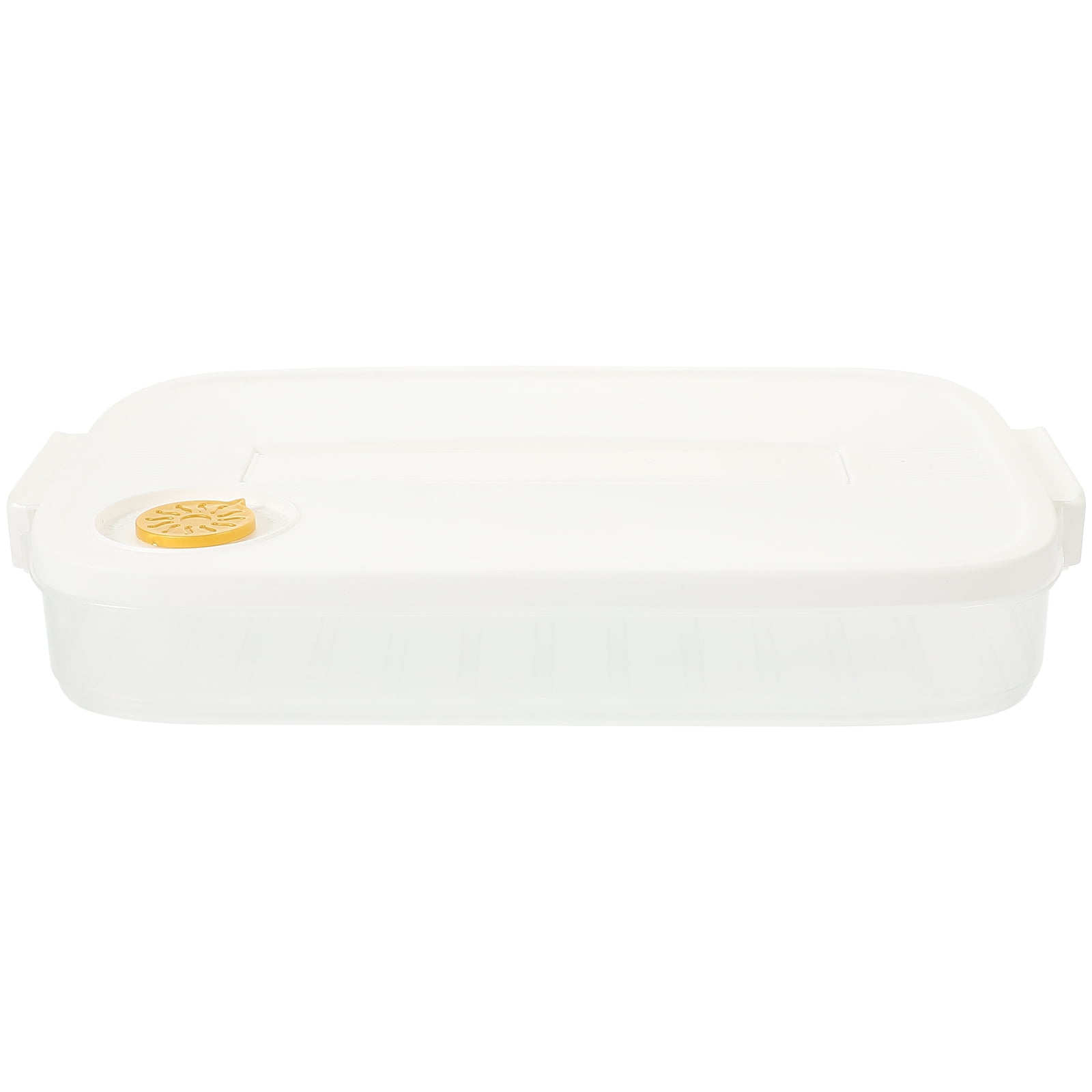 COOPHYA Kitchen Storage Container White Freezer 1Set 12.9X8.7X2In ...