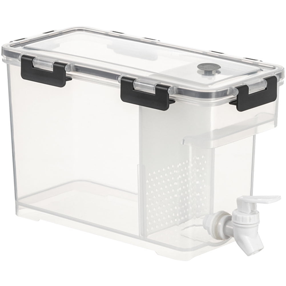 Hemoton Fridge Water Dispenser Plastic Drink Dispenser Household ...