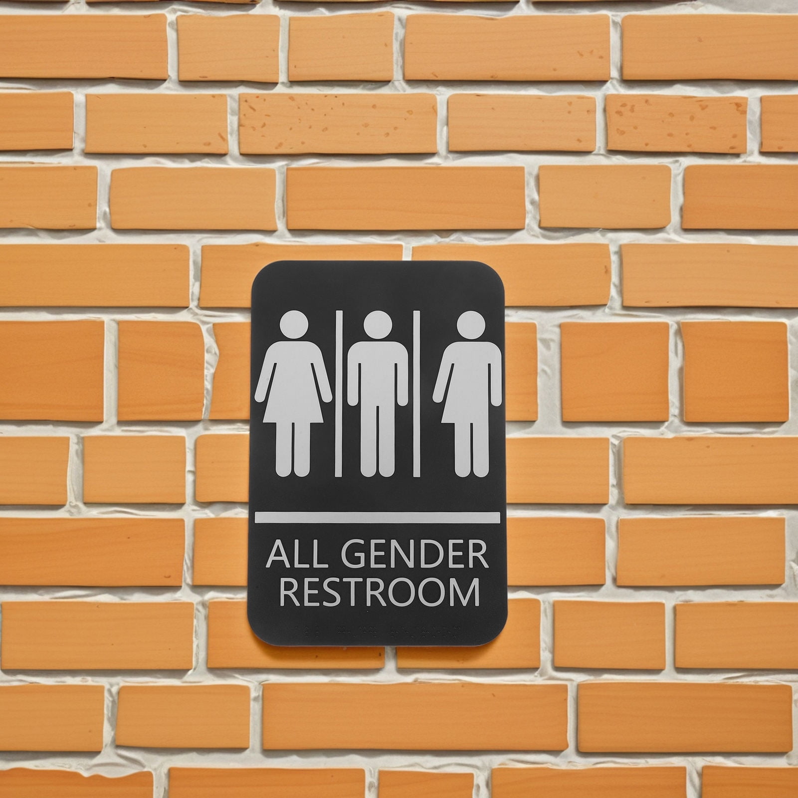 Hemoton Funny Restroom Sign Hanging Bathroom Signs for Men and Women ...