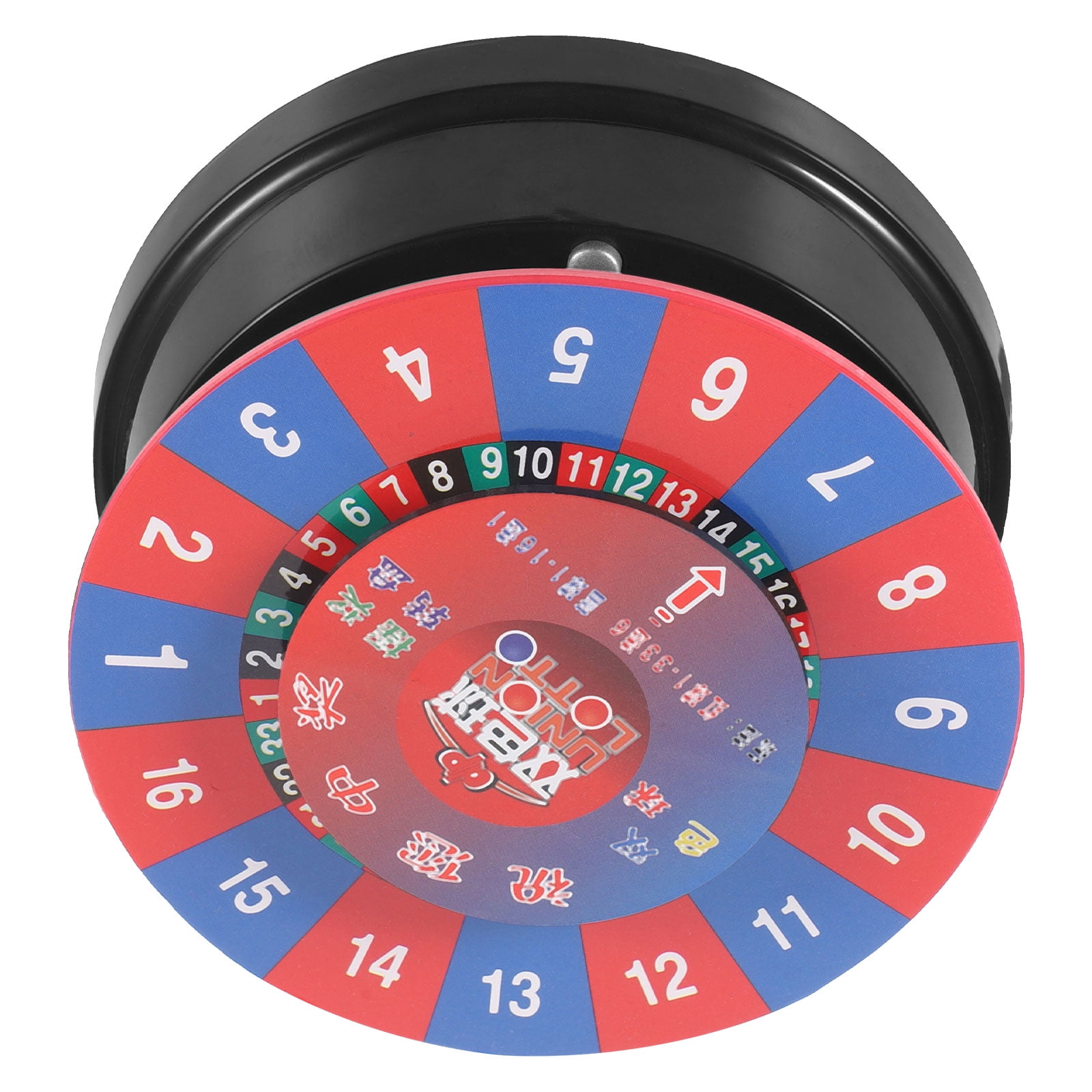 Hemoton Game Wheel Dual-colored Party Prop Fun Interactive Plastic ...
