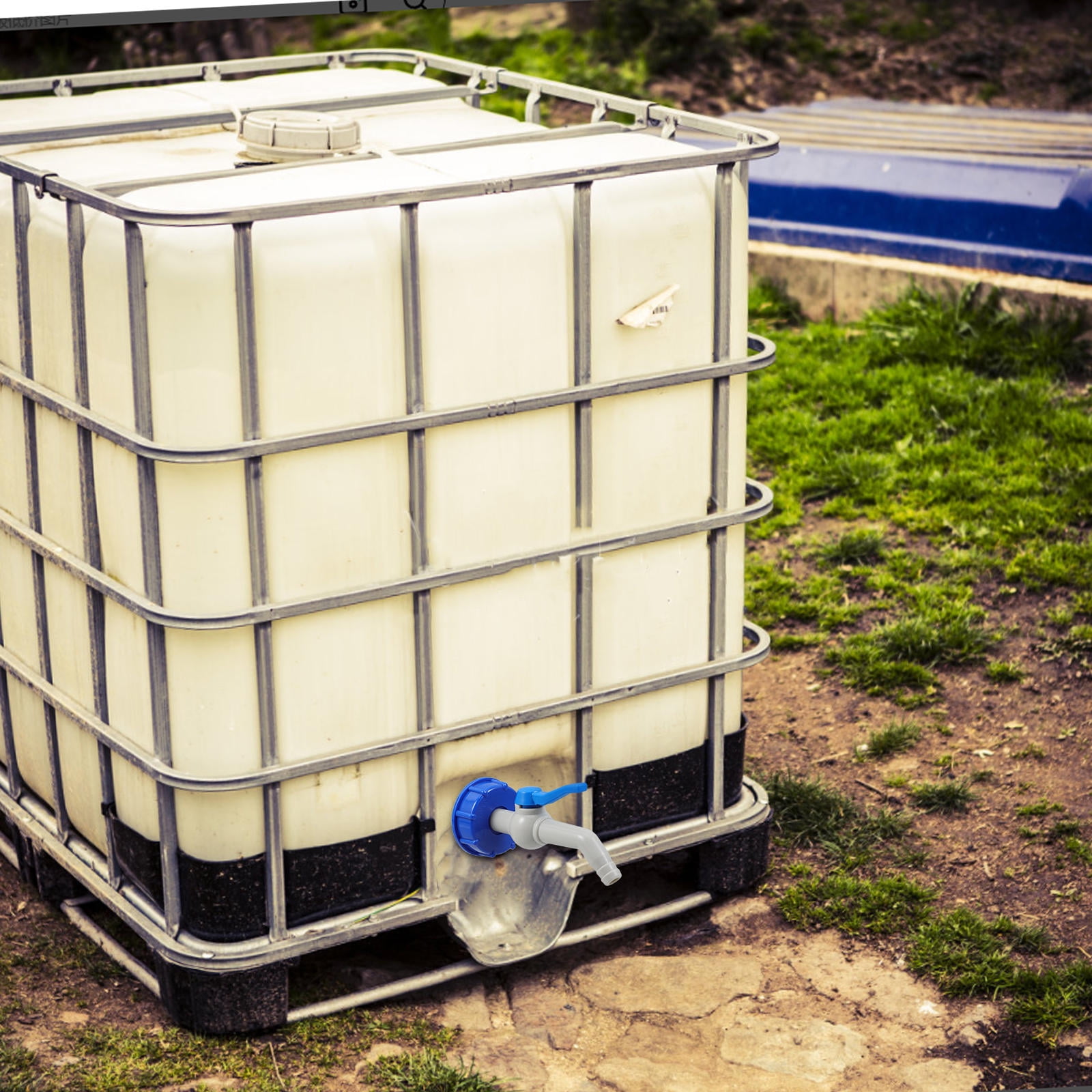 Hemoton Garden Hose Fittings IBC Tote Cap Adapter IBC Tote Fitting ...